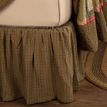 Sawyer Mill Charcoal King Bed Skirt 78x80x16 - Walmart.com