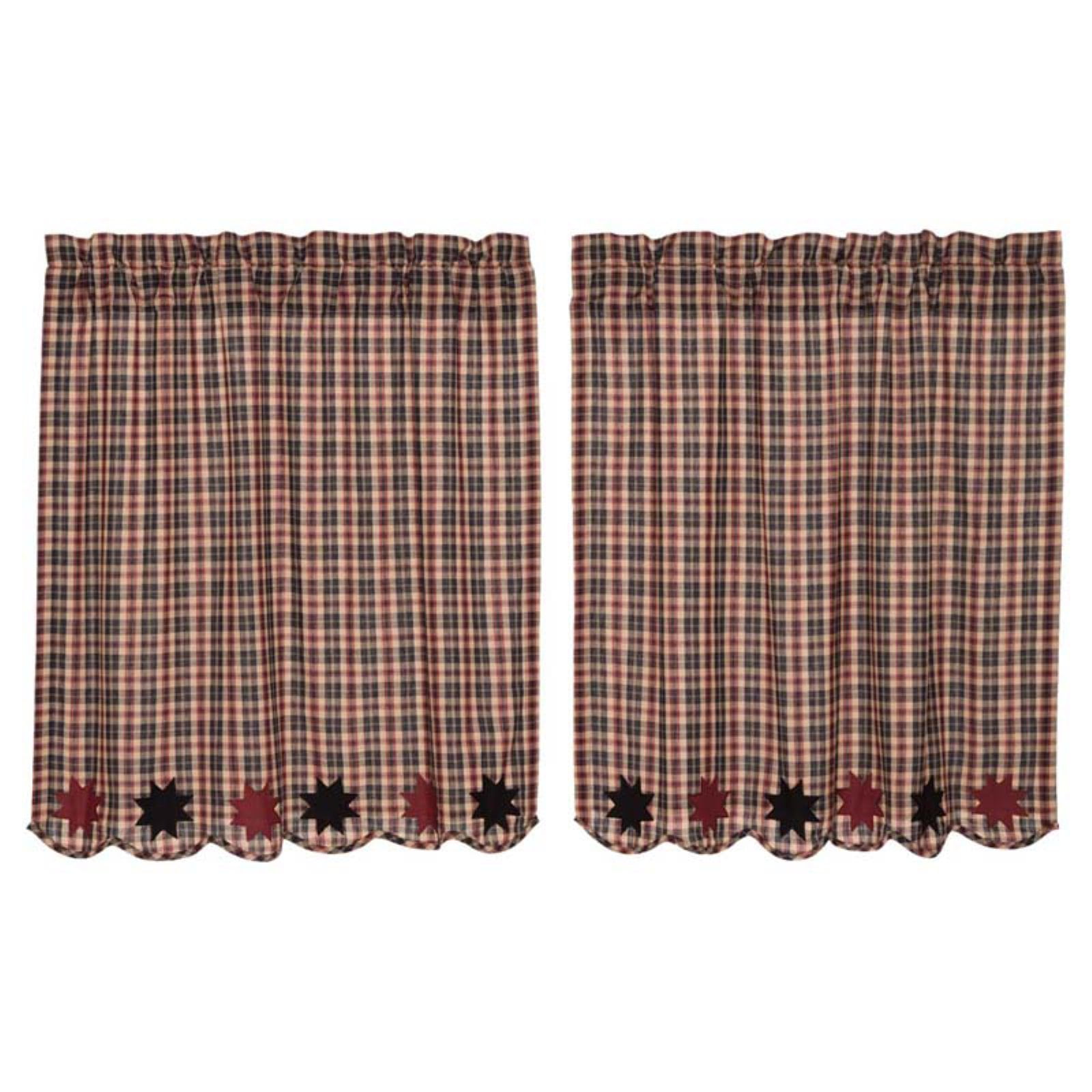 Carson Star Scalloped Tier Set of 2 36x36 - Walmart.com