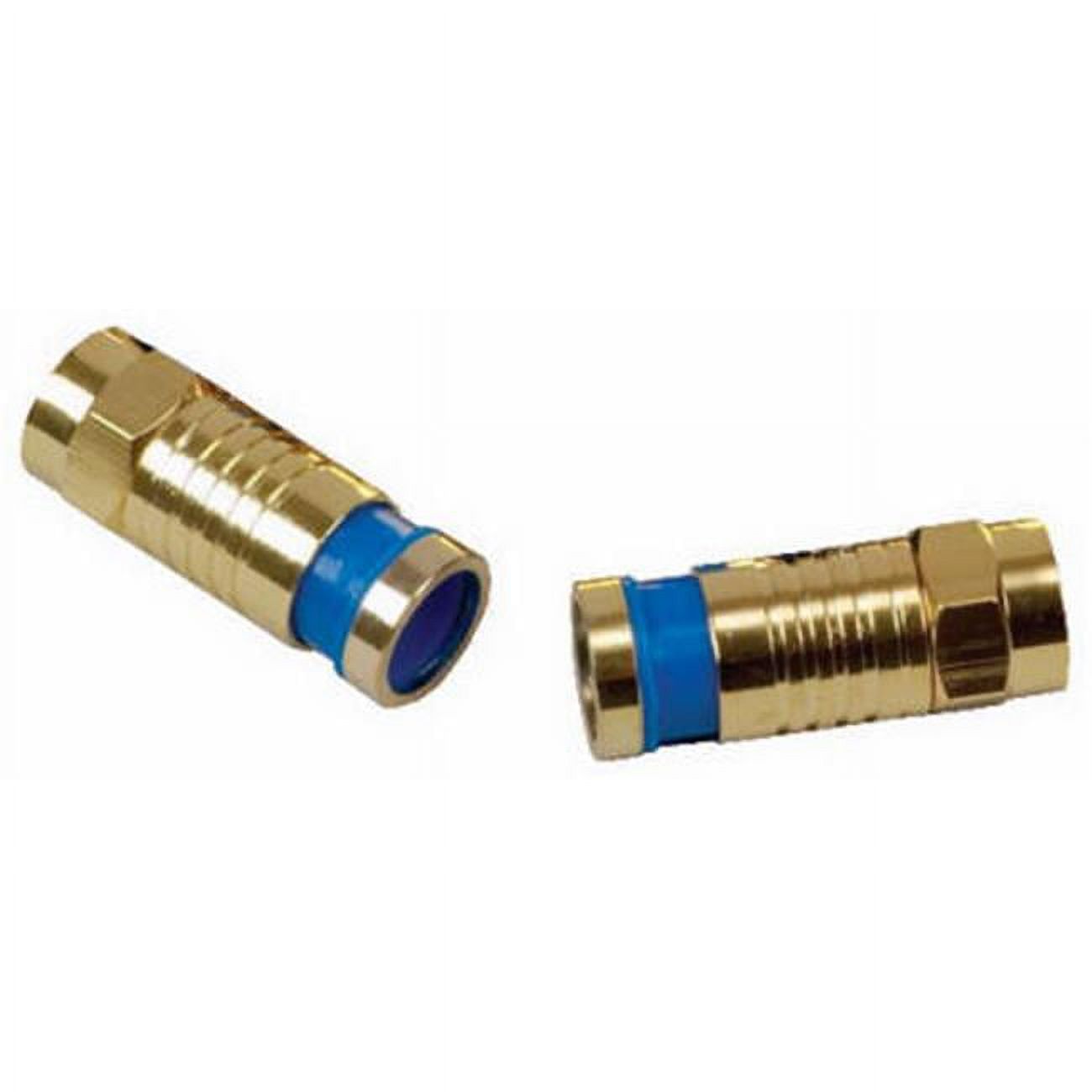 VHC14512R RG6 Quad Compression Connector - Walmart.com