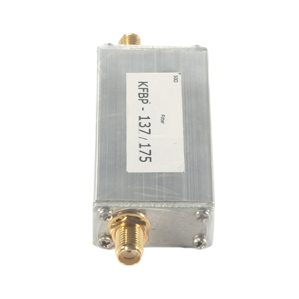 VHF Signal Bandpass Filter Low Insertion Loss Communication SMA Band ...