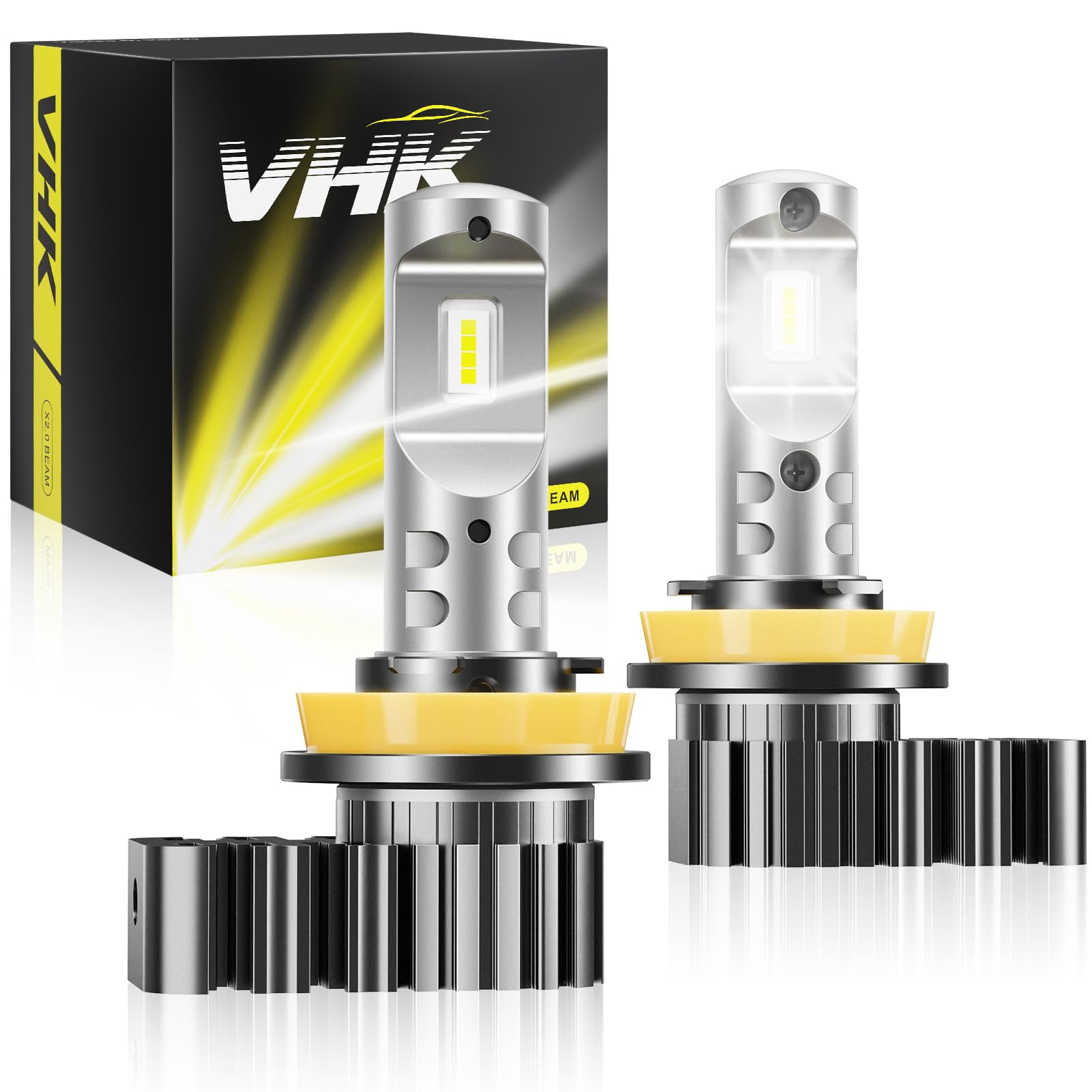 VHK LED for Peterbilt CM31 579 587 567 388 389 Headlights, Low Beam H11 ...