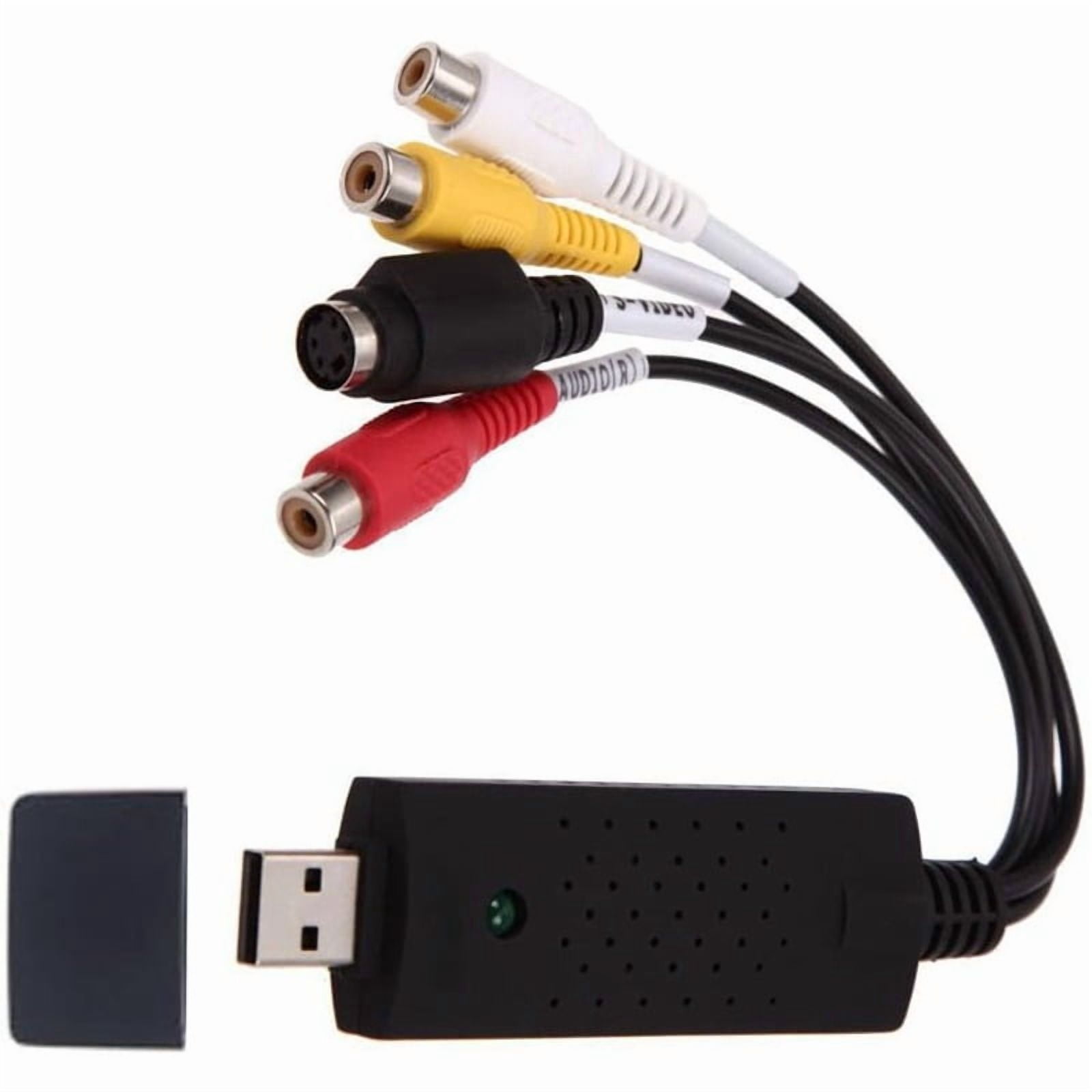 VHS to DVD converter, USB 2.0 audio and video recording card, VHS video ...