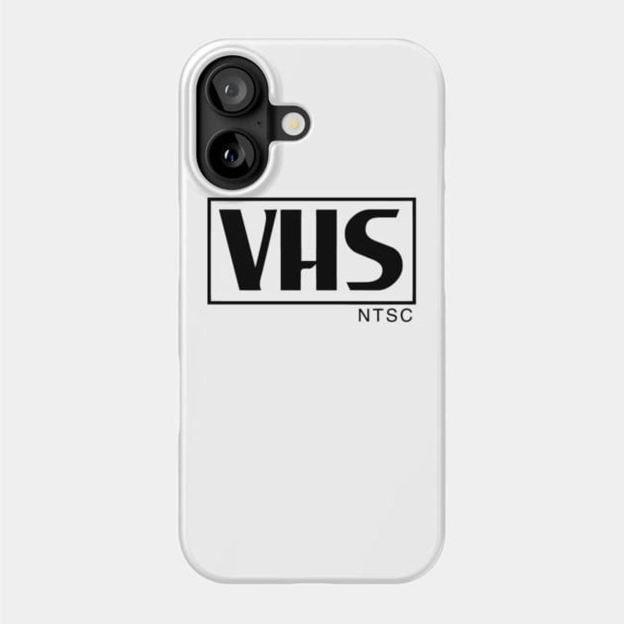 VHS NTSC with a Retro and Nostalgic 80s 90s Video Tape Design Case for ...