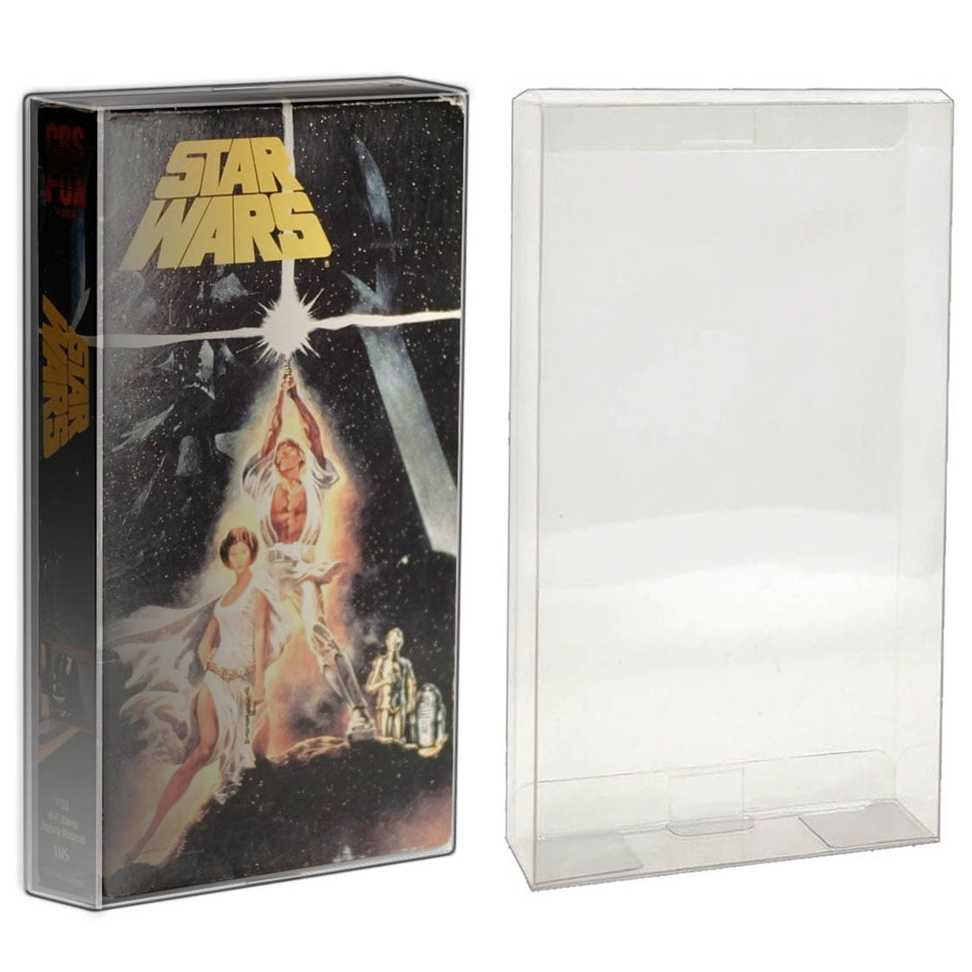VHS Tape Protector Case | Protective Sleeve for VHS Cassette Original ...