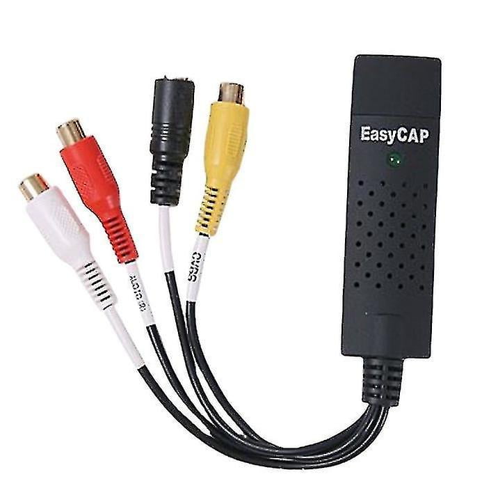 VHS VCR to Digital Converter USB 2.0 Video Capture Card for XP Vista ...