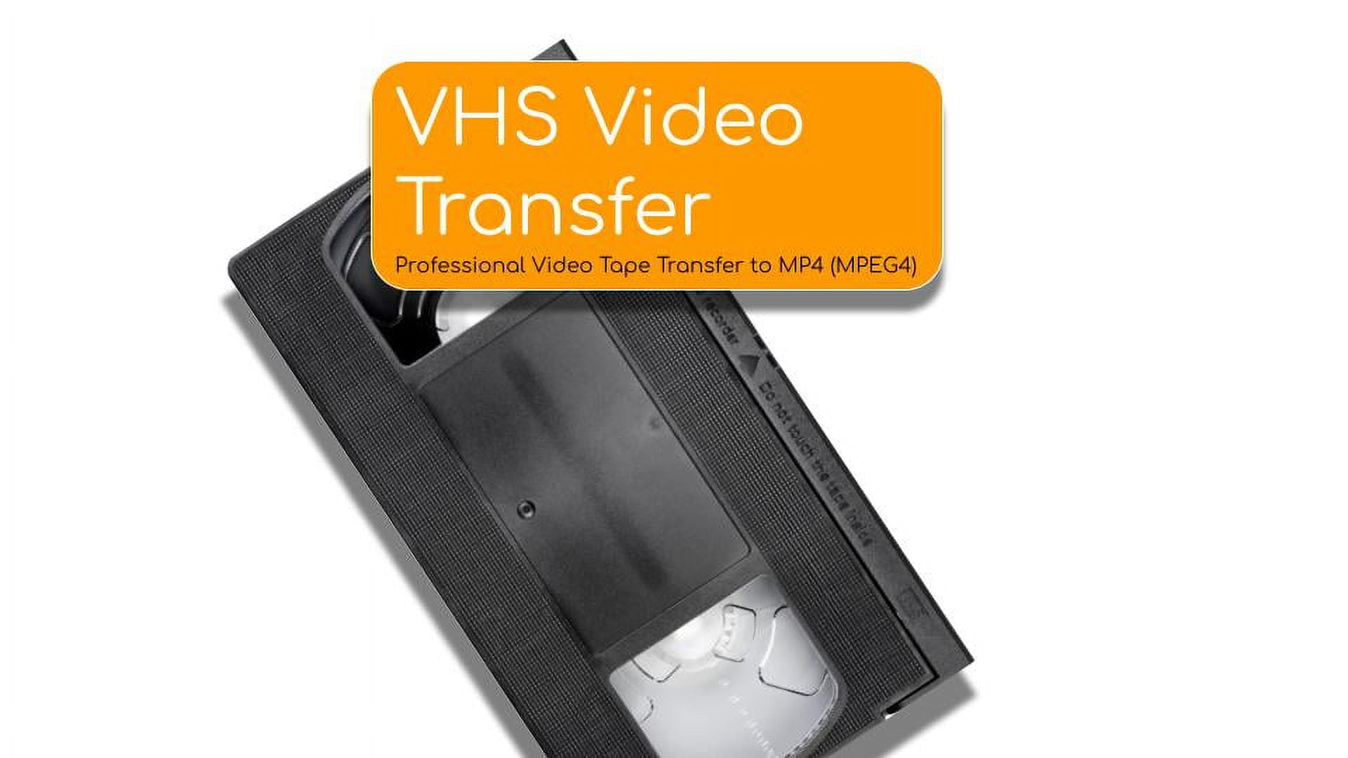 VHS Video Tape Transfer Service, Digitization to Digital MP4 (MPEG4) file by Lotus Media ...