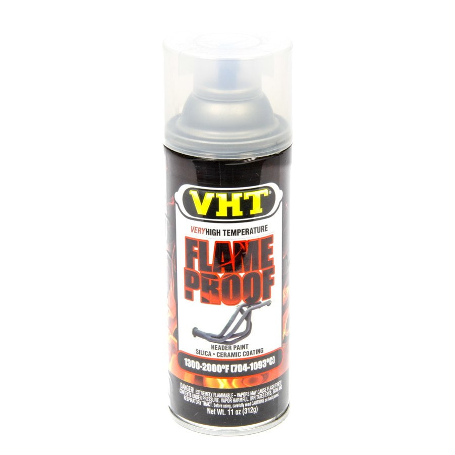 VHT SP115 Satin Clear High Temperature Flame Proof Header Paint - 11 oz ...