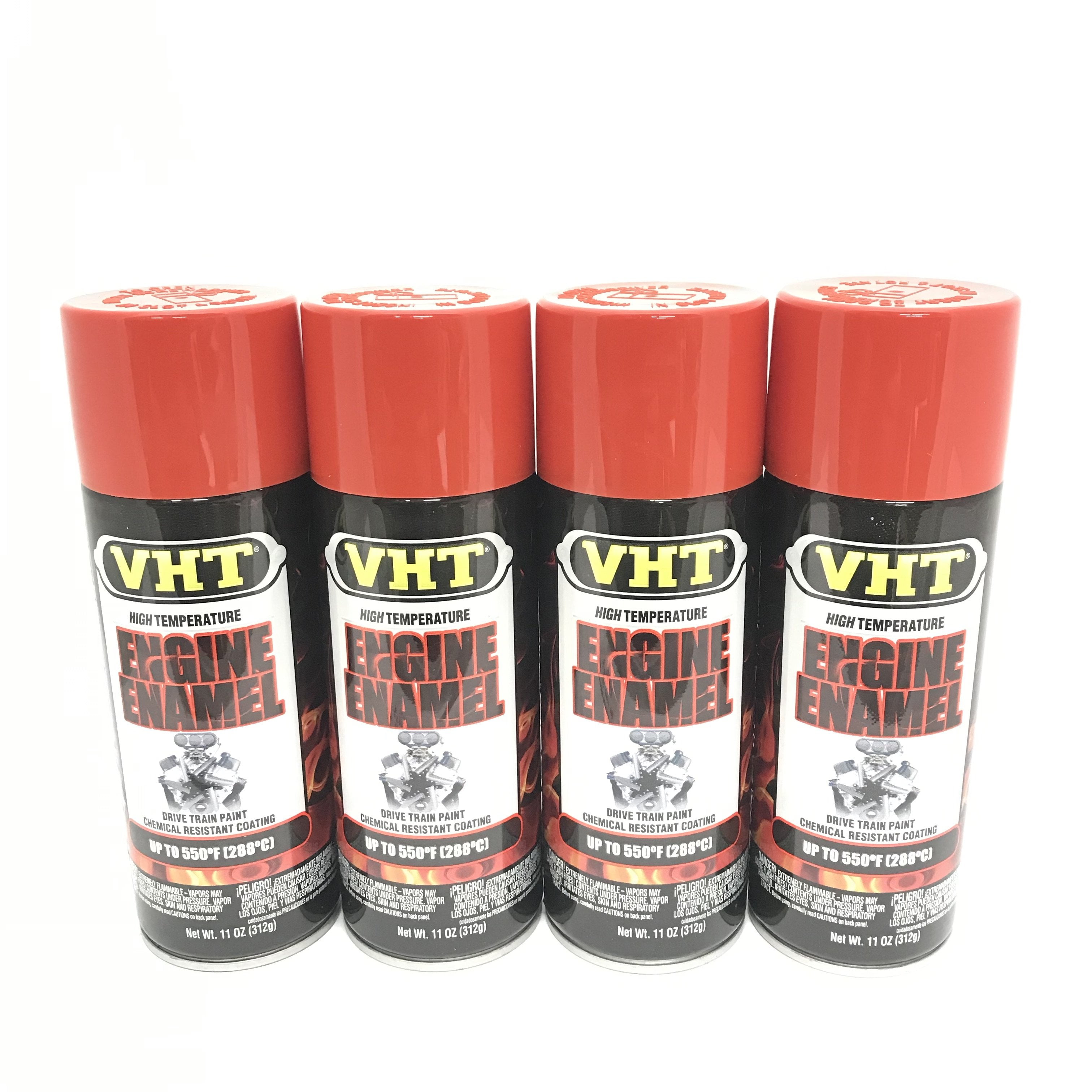 VHT SP123-4 PACK CHEVROLET ORANGE Engine Enamel High Heat Drive Train ...