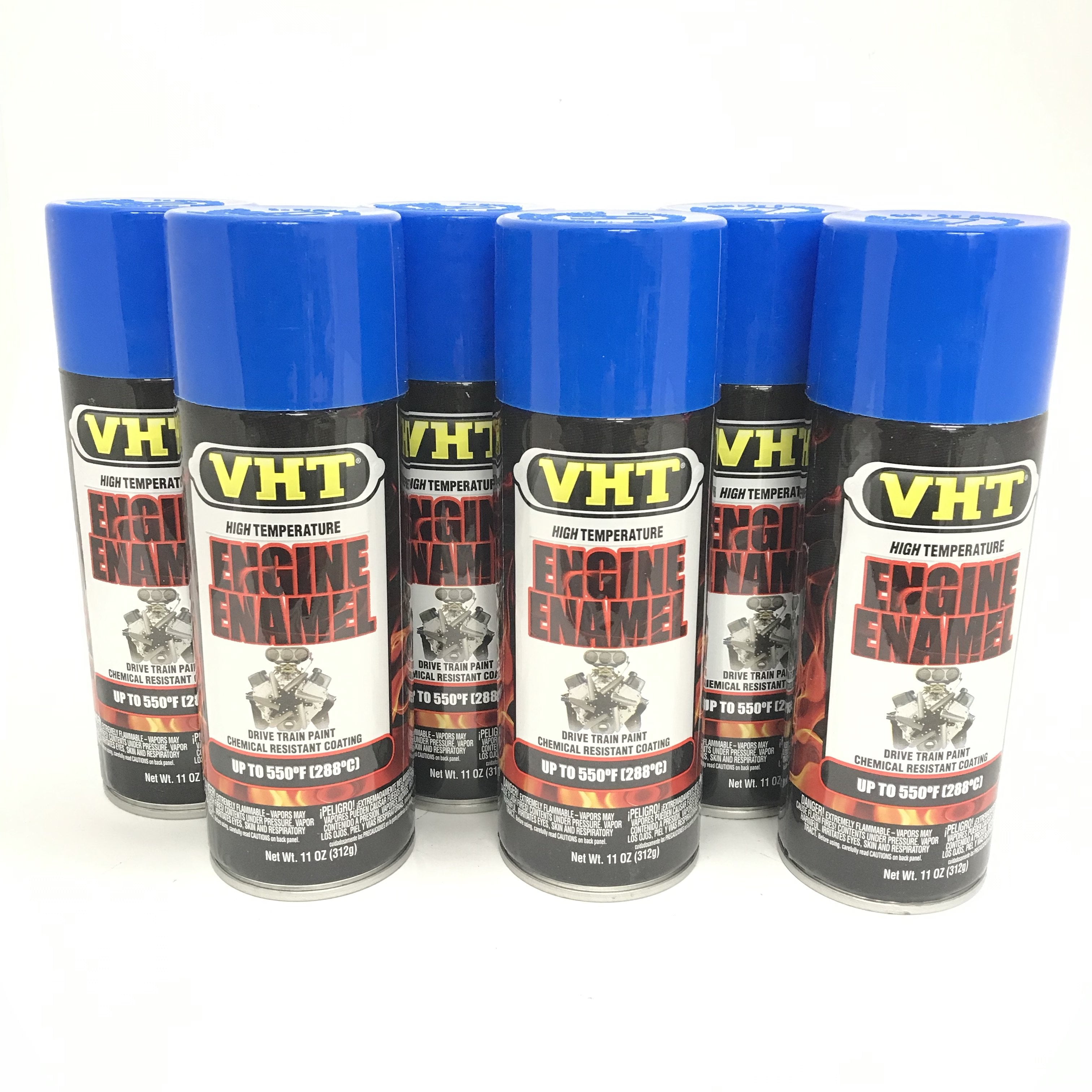 VHT SP134-6 PACK FORD LIGHT BLUE Engine Enamel High Heat Drive Train ...
