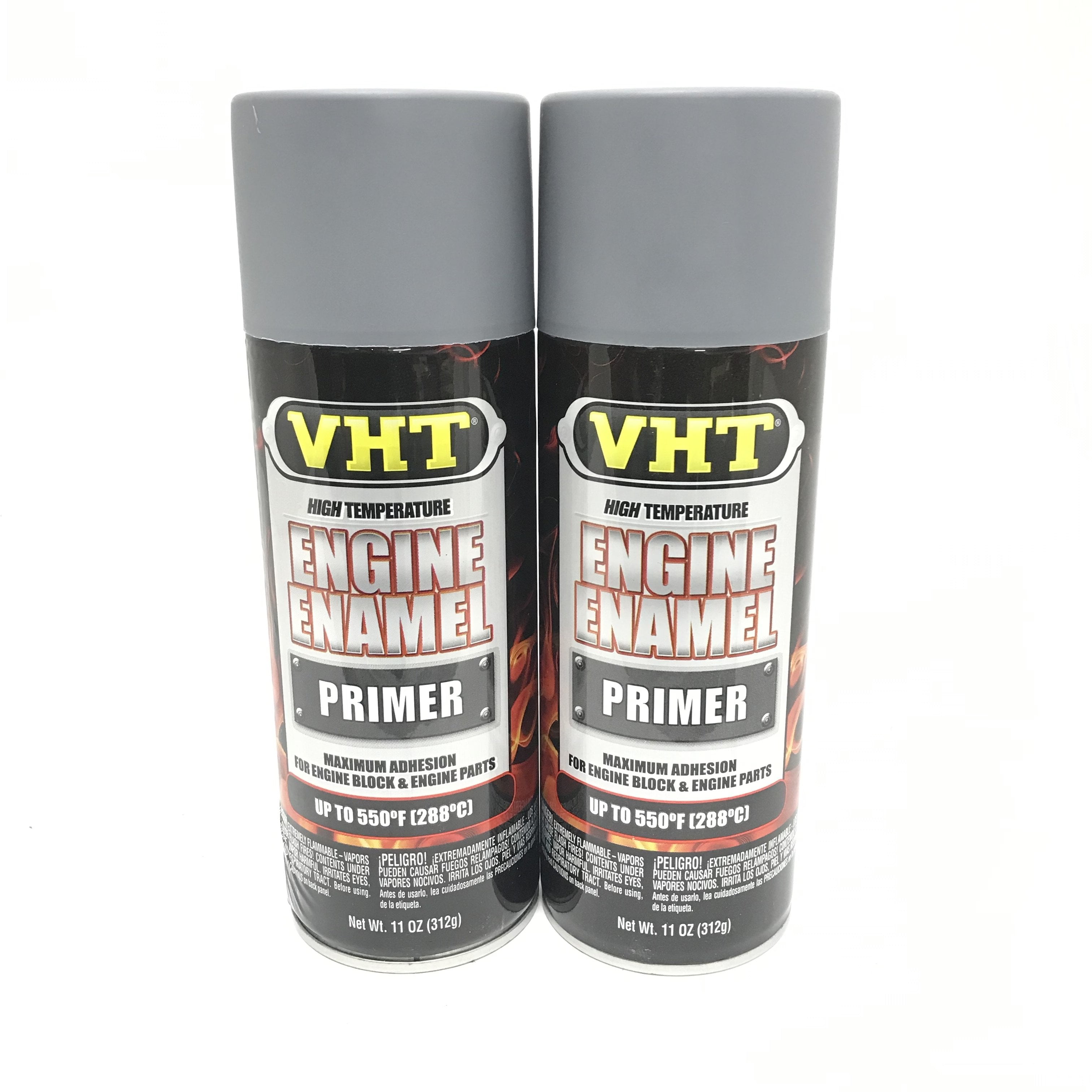 VHT SP148-2 PACK High Temperature Engine Enamel LIGHT GRAY Primer - 11 ...