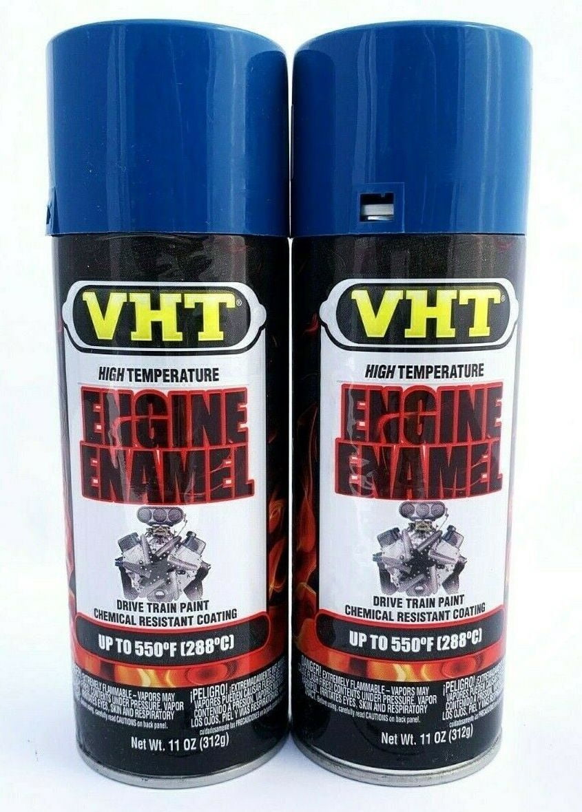 VHT 2-Pack Old Ford Blue High Temp Automotive Spray Paint, Engine ...