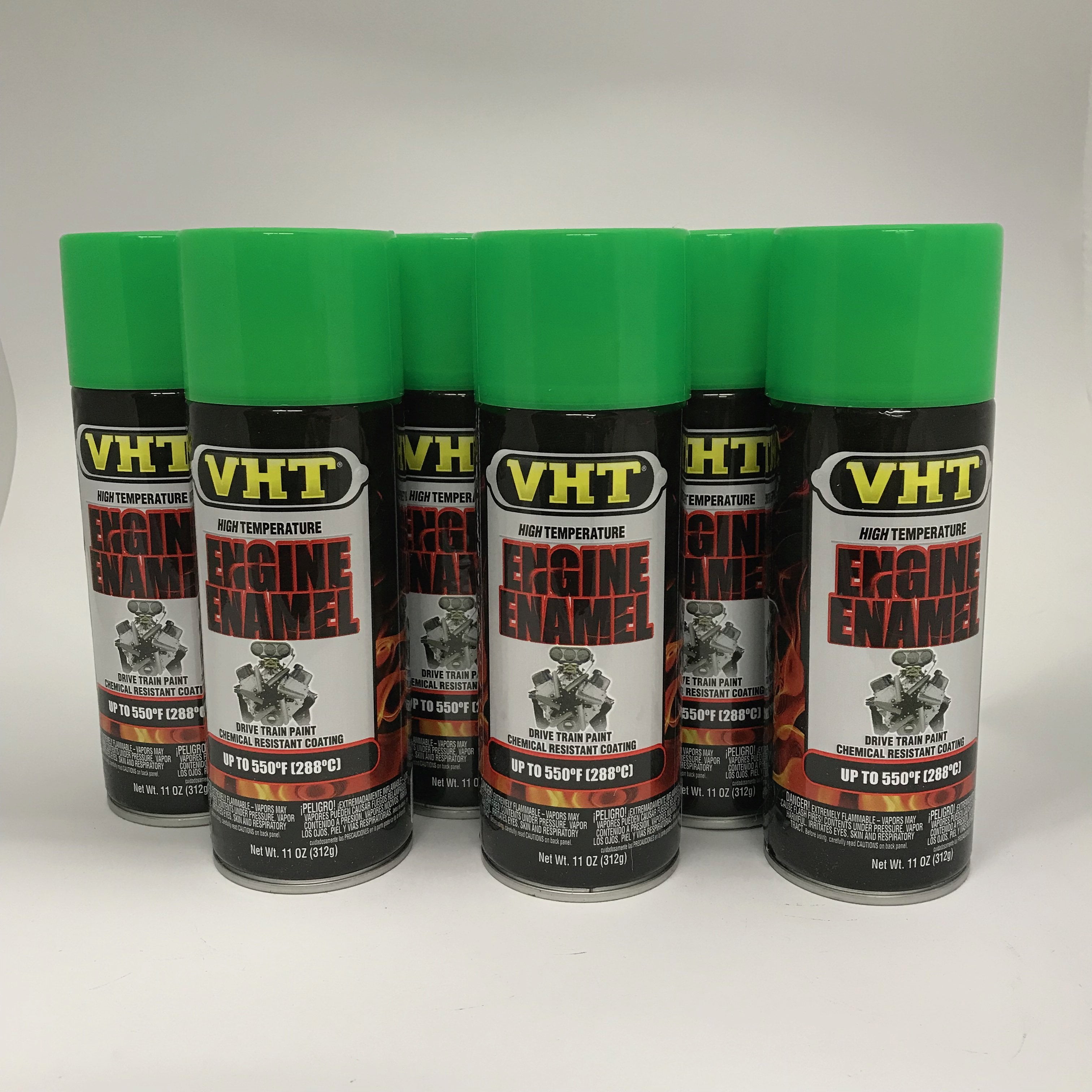 VHT SP154-6 PACK Grabber Green Engine Enamel Superior Heat & Chemical ...
