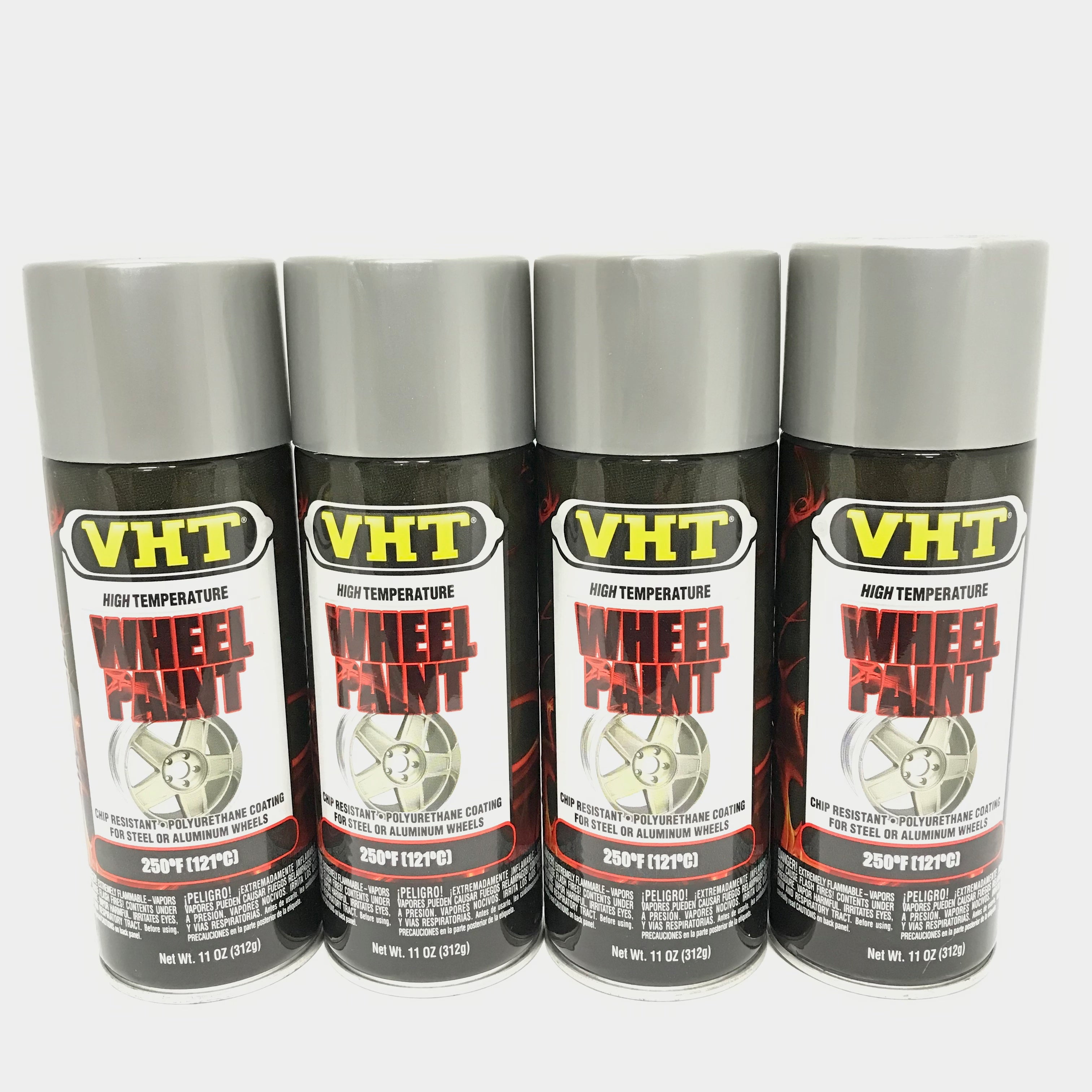 VHT SP188-4 Pack Ford Argent Silver Wheel Paint Chip & Fade Resistant ...