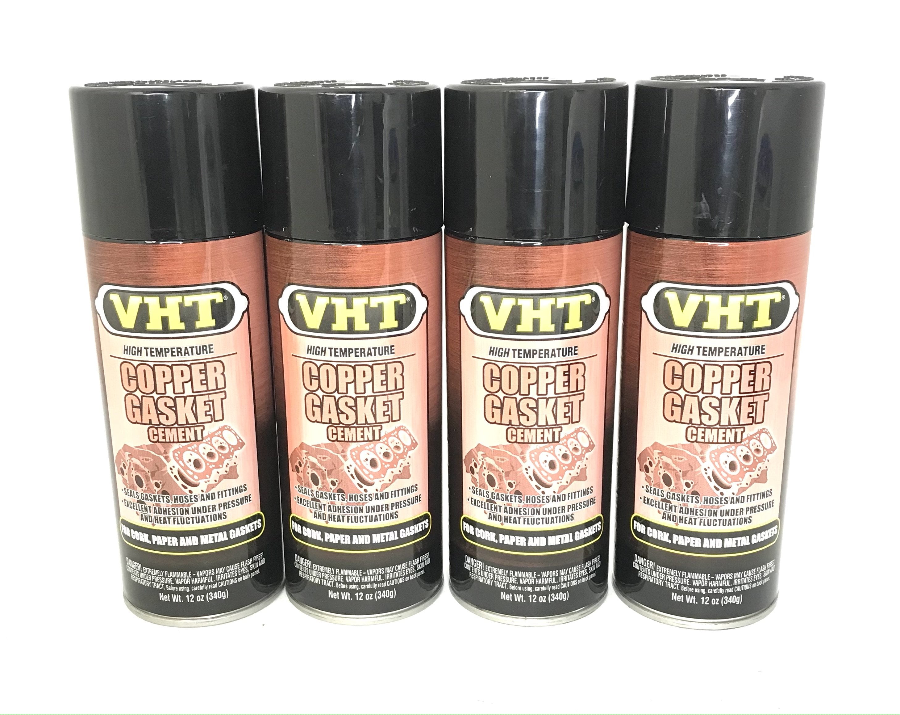 VHT SP21A-4 PACK High Temperature COPPER GASKET CEMENT - Cork, Metal ...