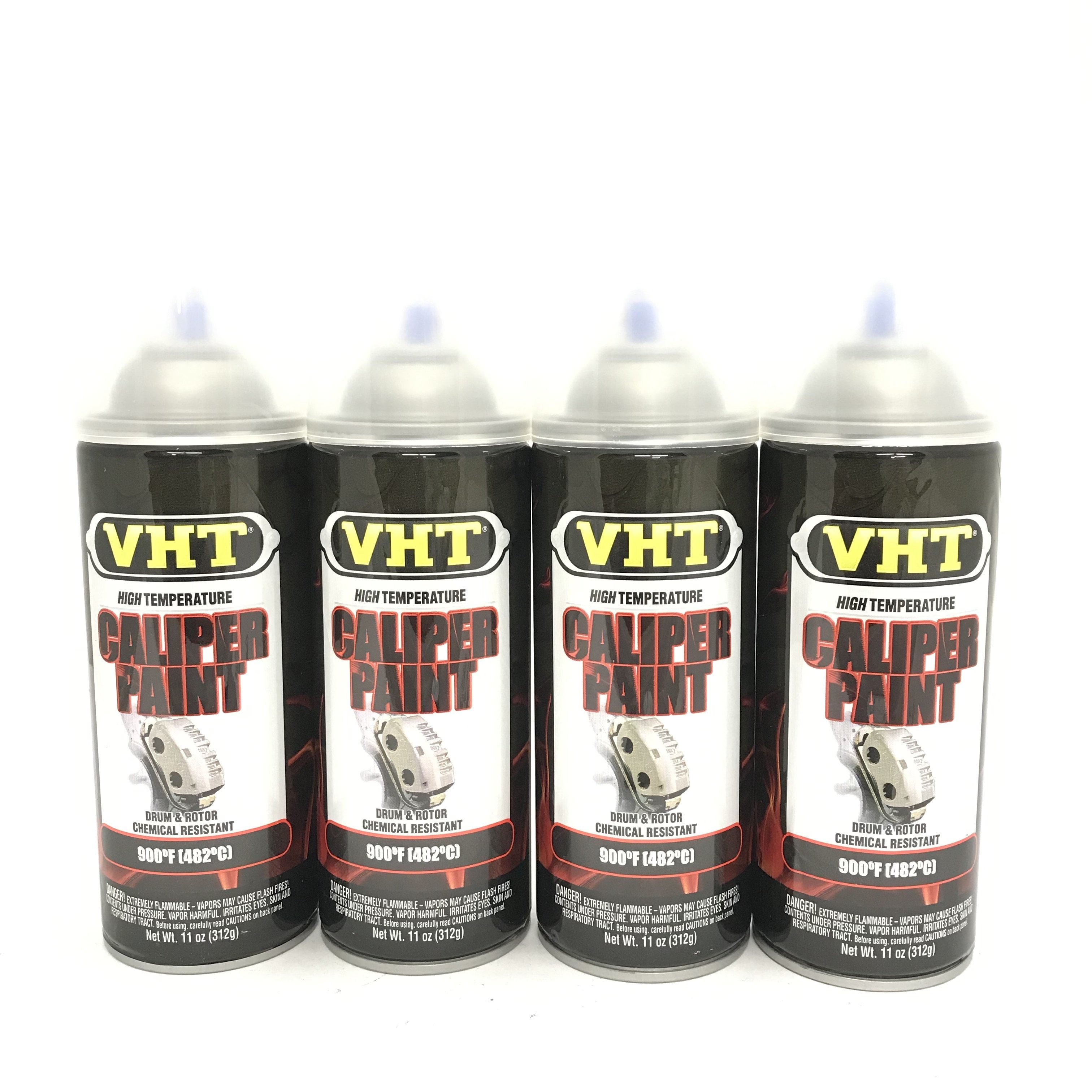 VHT SP730-4 PACK GLOSS CLEAR Brake Caliper Paint, Drums, Rotors Paint ...
