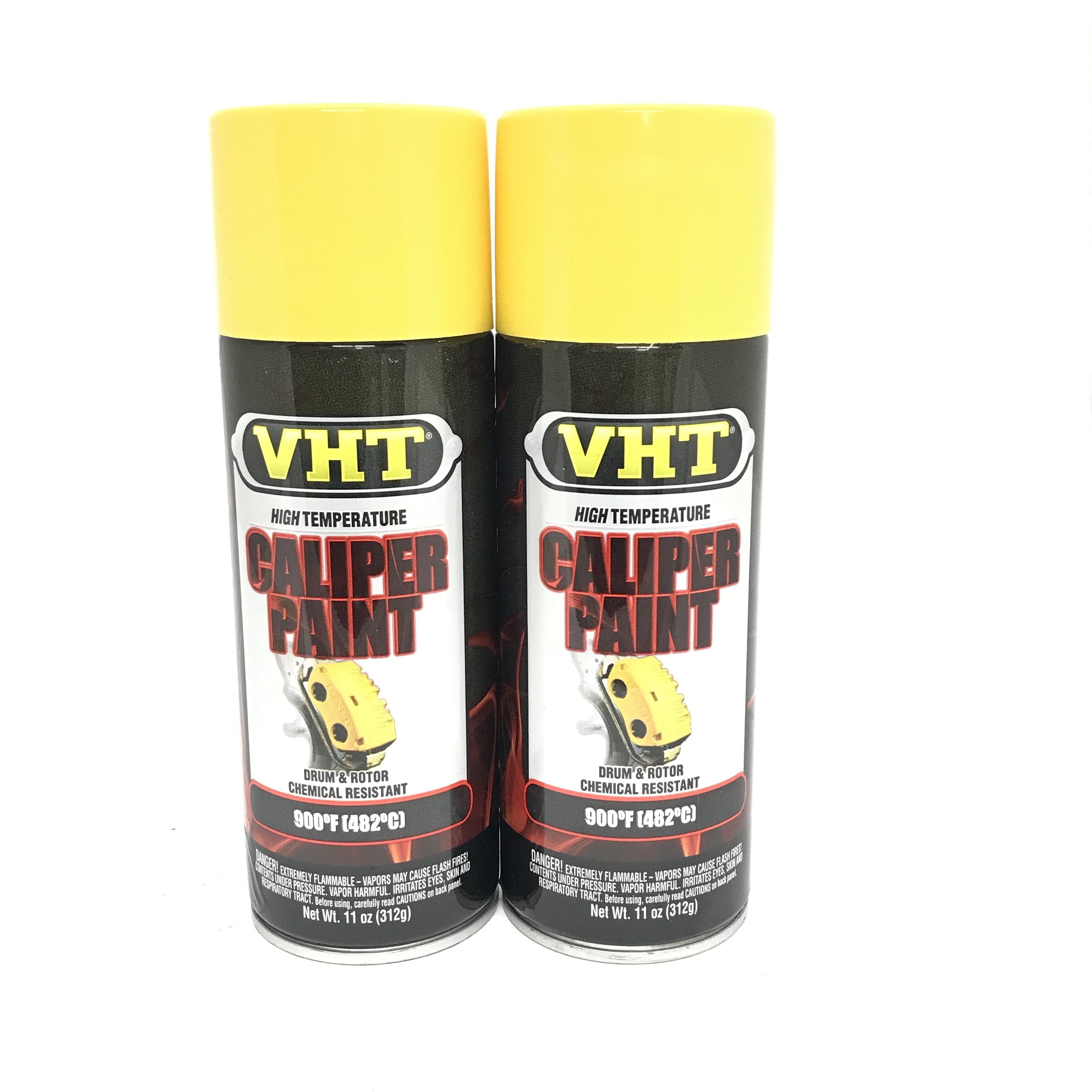 VHT SP738 Bright Yellow, Auto Brake Paint, Satin and Gloss, 11 oz ...