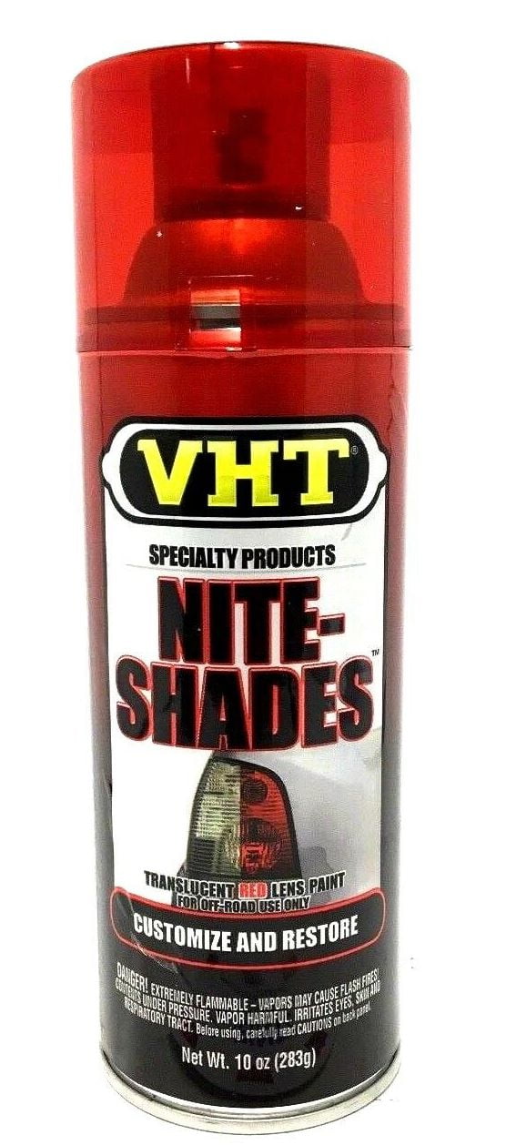 VHT SP888 Nite-Shades Translucent Red Lens Spray Paint - 10 oz Aerosol ...