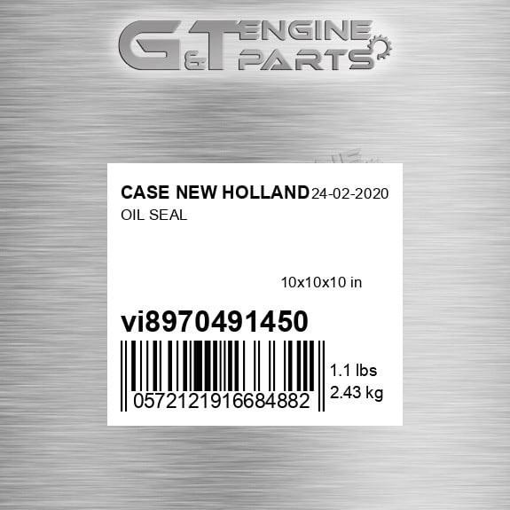 VI8970491450 OIL SEAL fits CASE NEW HOLLAND (New OEM) - Walmart.com