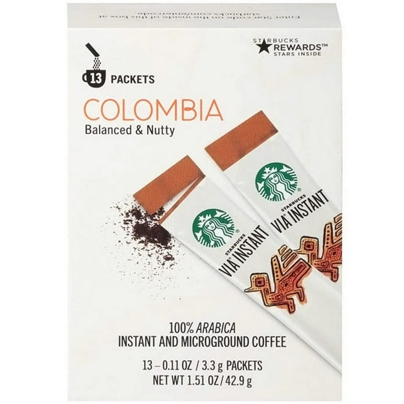 Starbucks Via Colombia Instant Coffee
