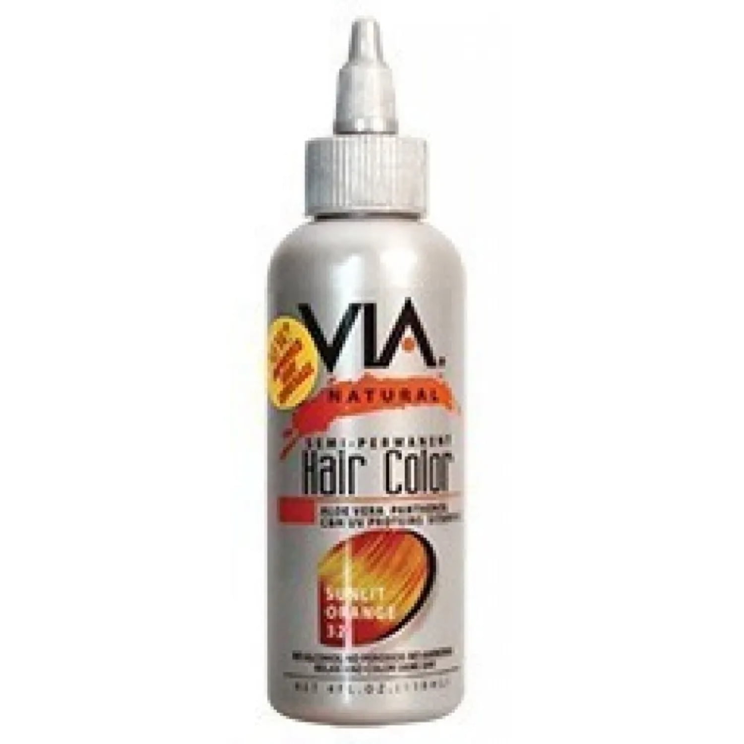 VIA - Natural Semi-Permanent Hair Color SUNLIT ORANGE 32 - Walmart.com