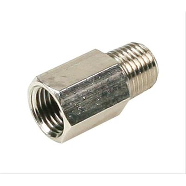 VIAIR Check Valve .375 Female to .375 Male NPT Nickle Plated - Walmart.com
