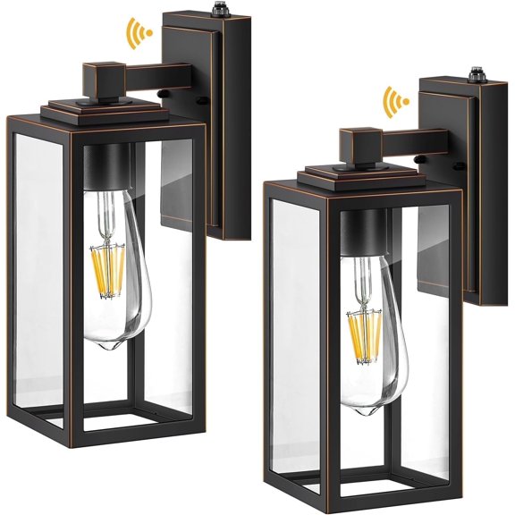 Avec Clifford Collection Modern Craftsman Matte Black Outdoor Wall ...