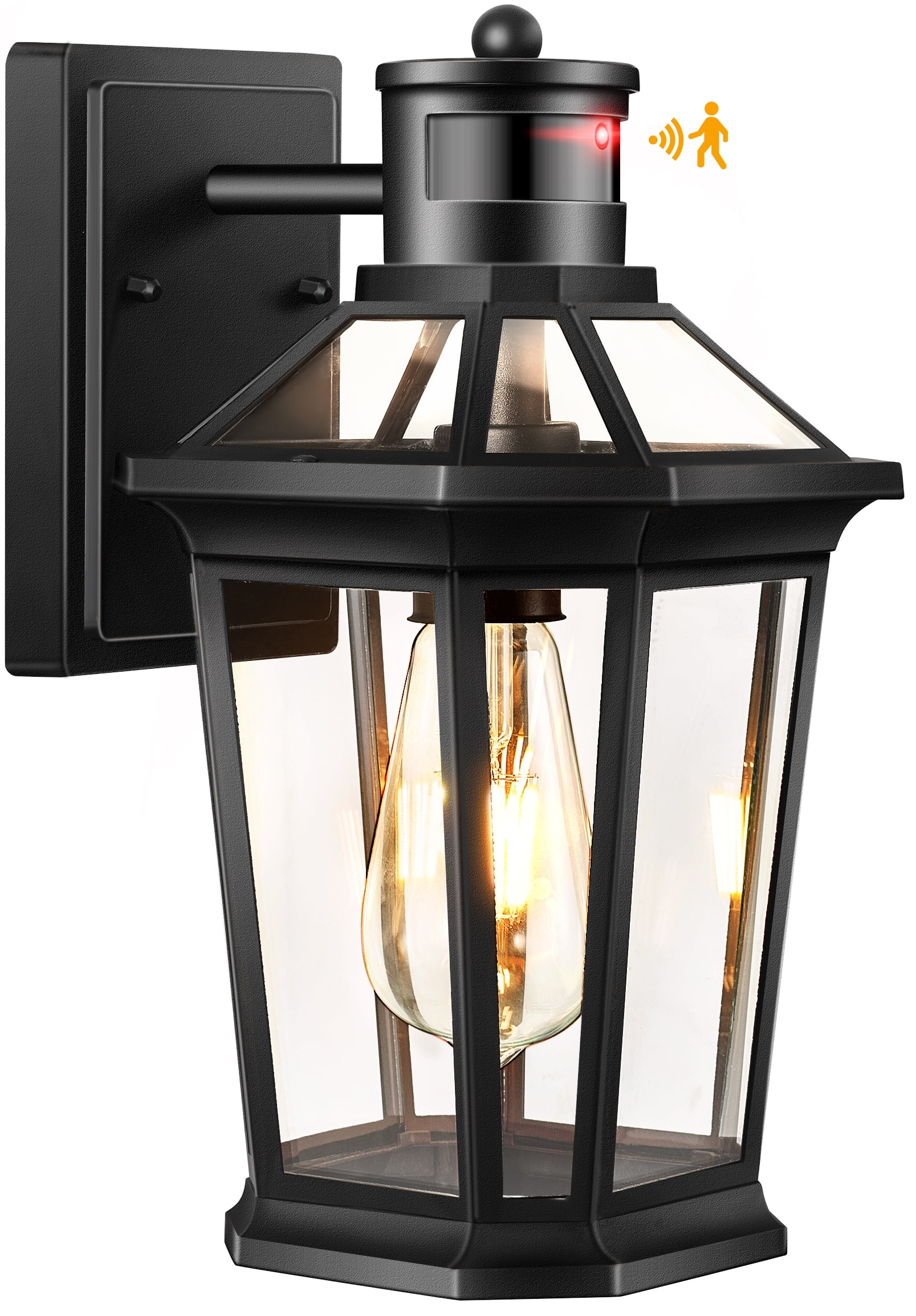 VIANIS Motion Sensor Outdoor Lighting, Outdoor Wall Lights Wall Mount ...