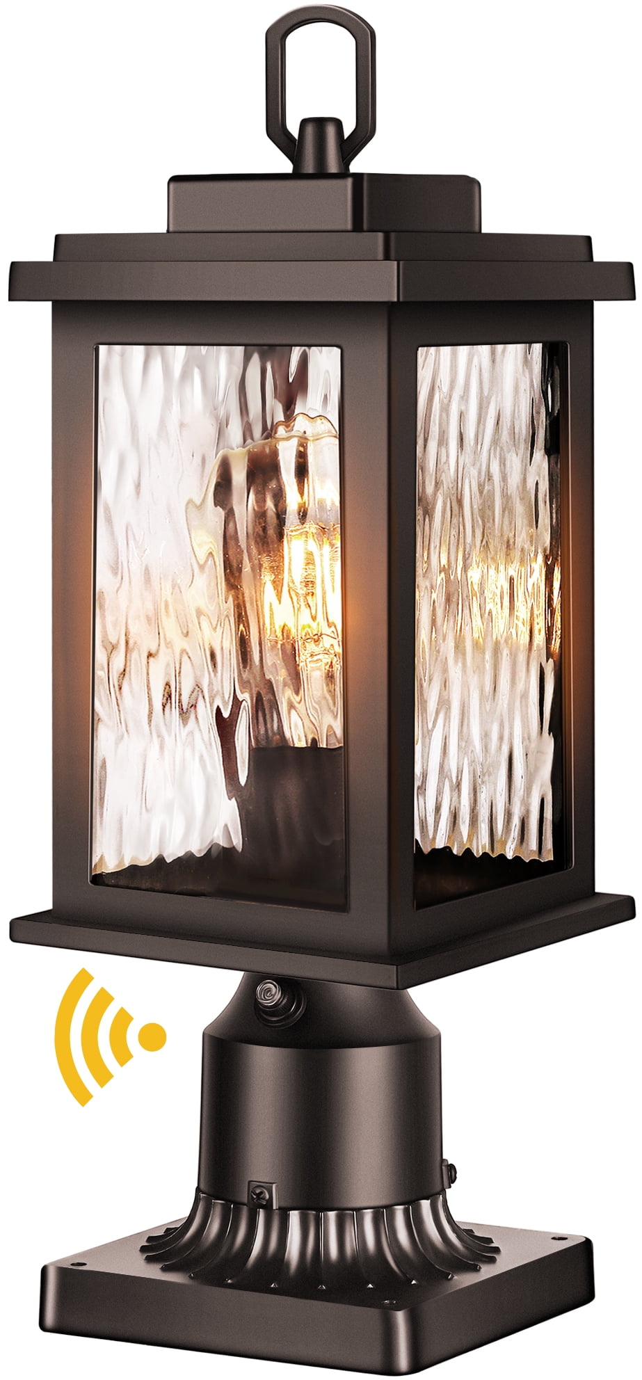 VIANIS Outdoor Post Lights Hardwired 120V, Oil Rubbed Bronze Dusk to ...
