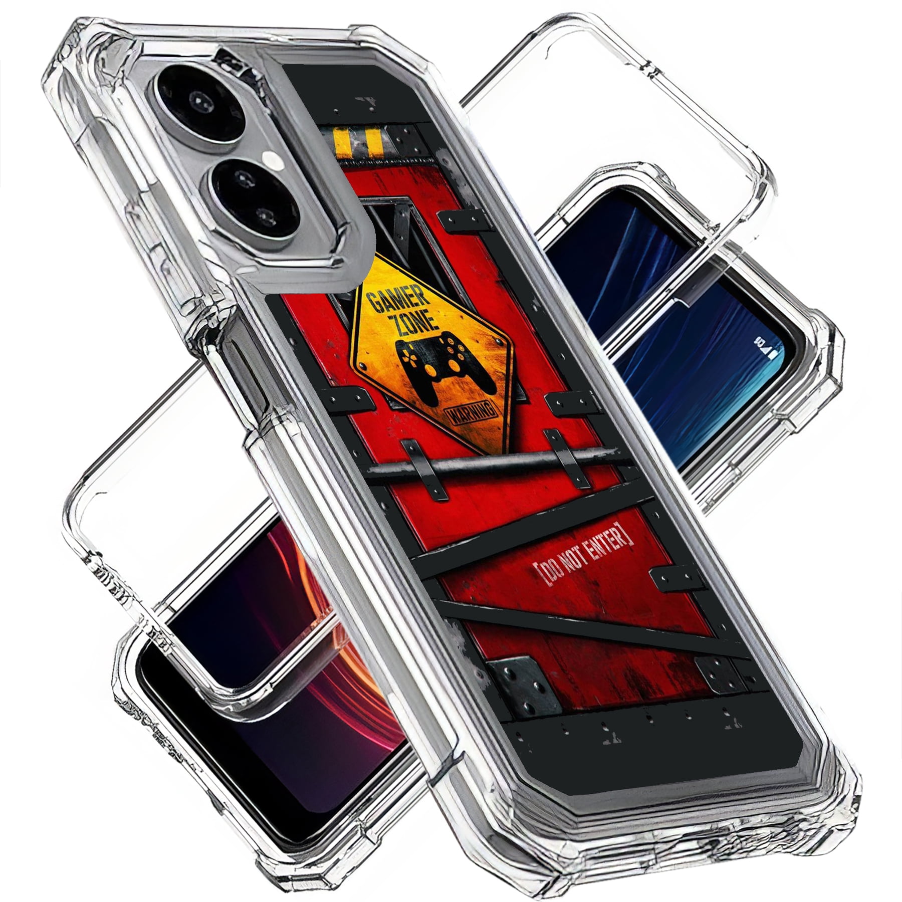 VIBECover Dual-Layer Hybrid Case Compatible for Boost Celero 5G 2024 ...