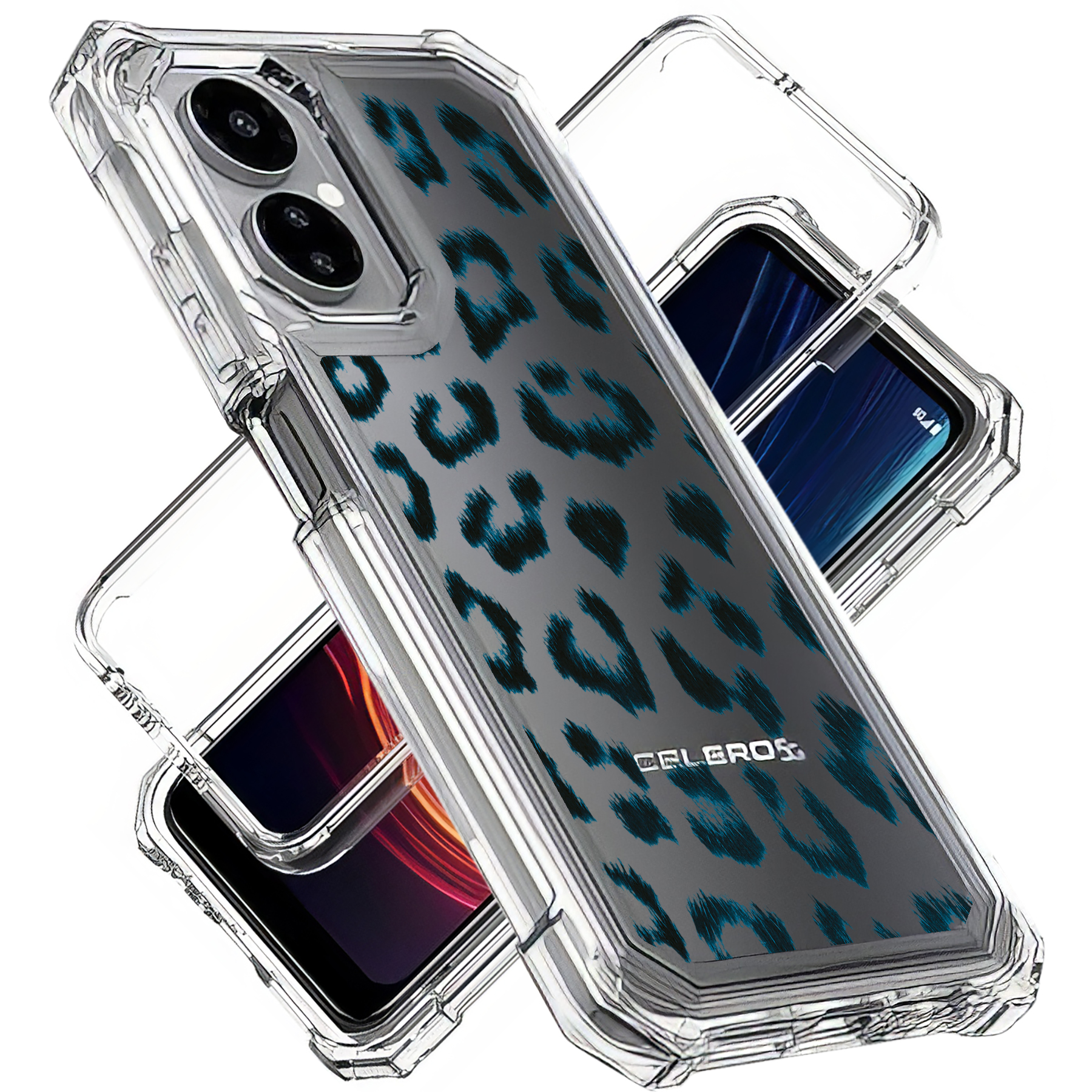 VIBECover Dual-Layer Hybrid Case Compatible for Boost Celero 5G 2024 ...