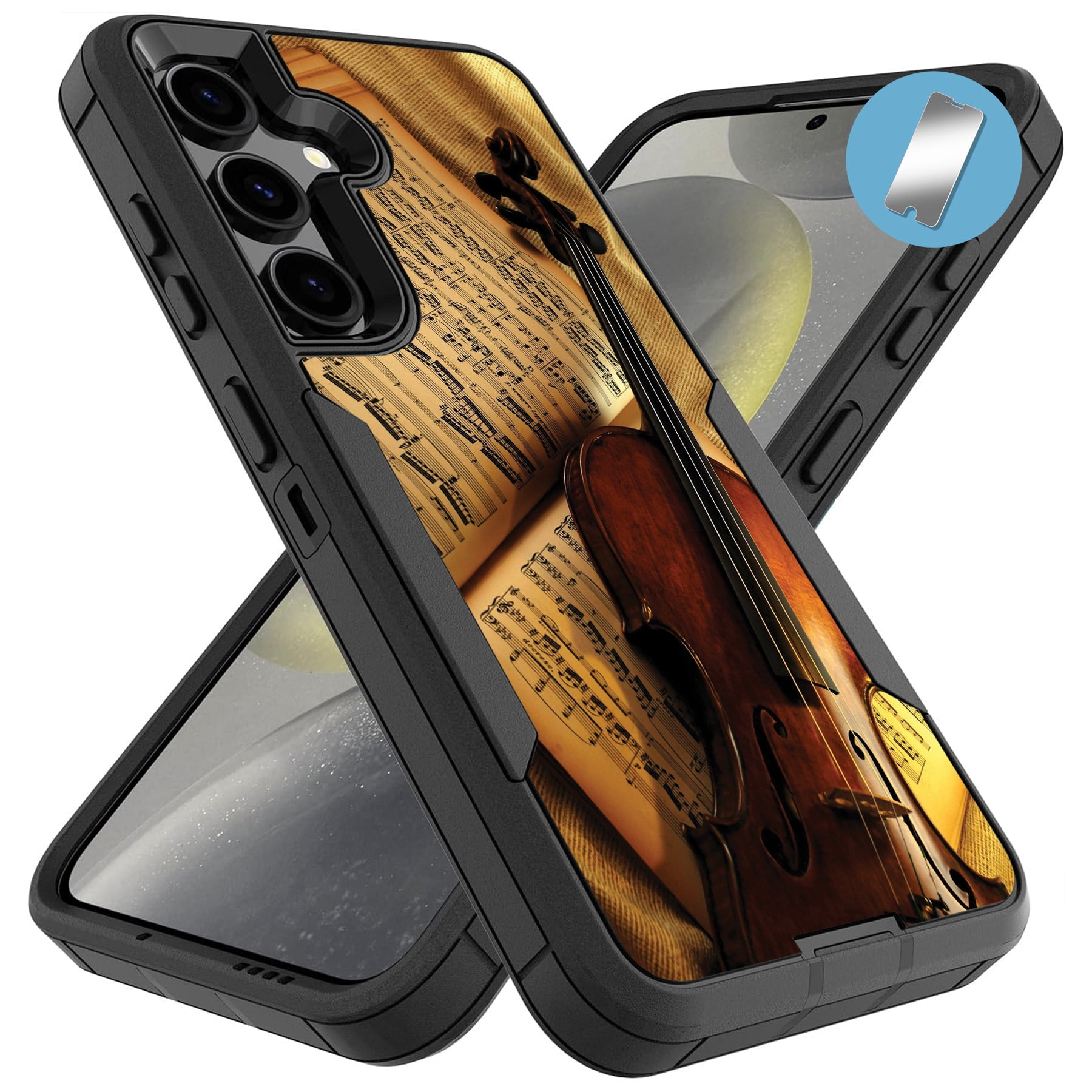 VIBECover Hybrid Slim Case Compatible for Samsung Galaxy S24, TOTAL ...