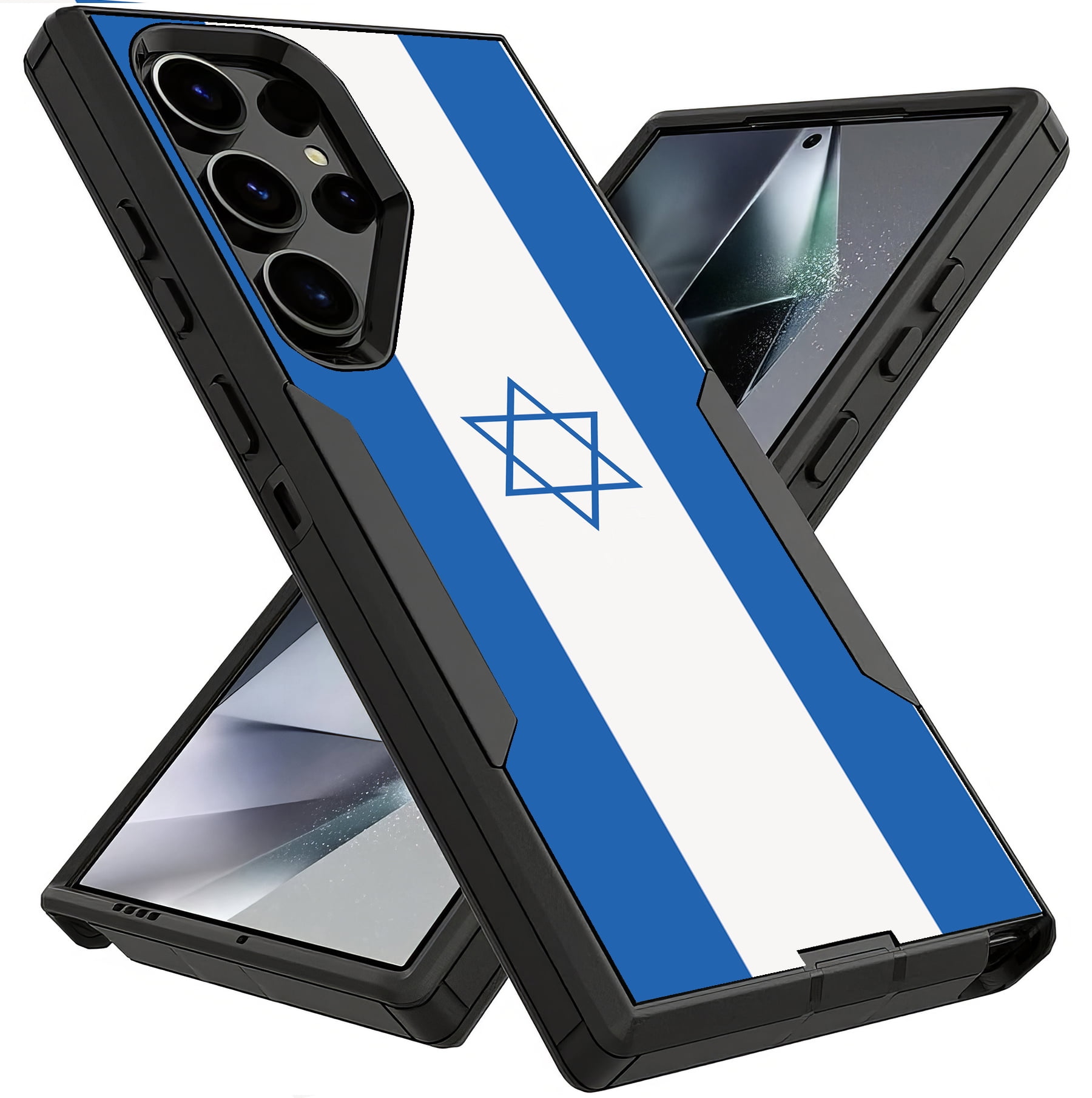 VIBECover Hybrid Slim Case Compatible for Samsung Galaxy S24 Ultra ...