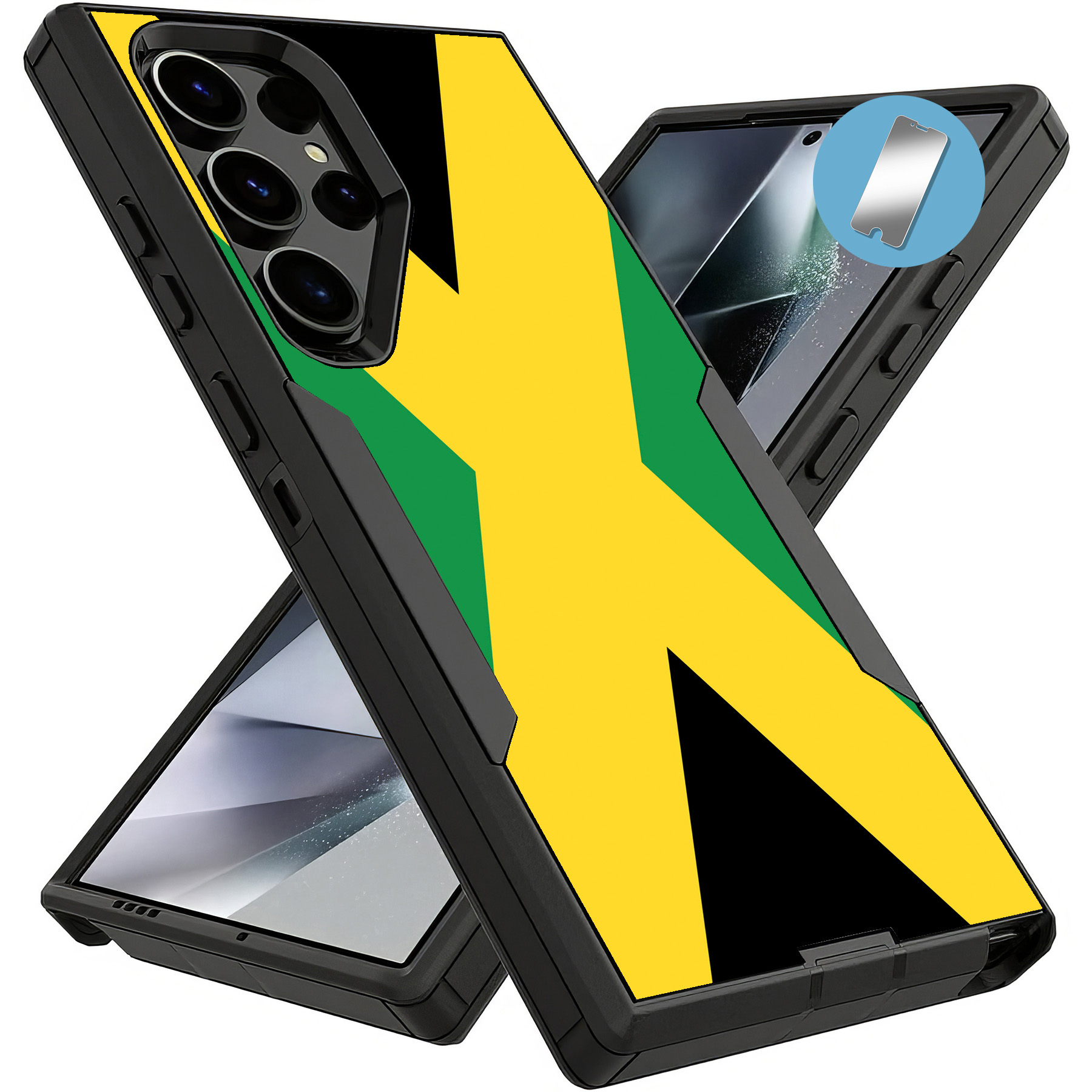 VIBECover Hybrid Slim Case Compatible for Samsung Galaxy S24 Ultra ...