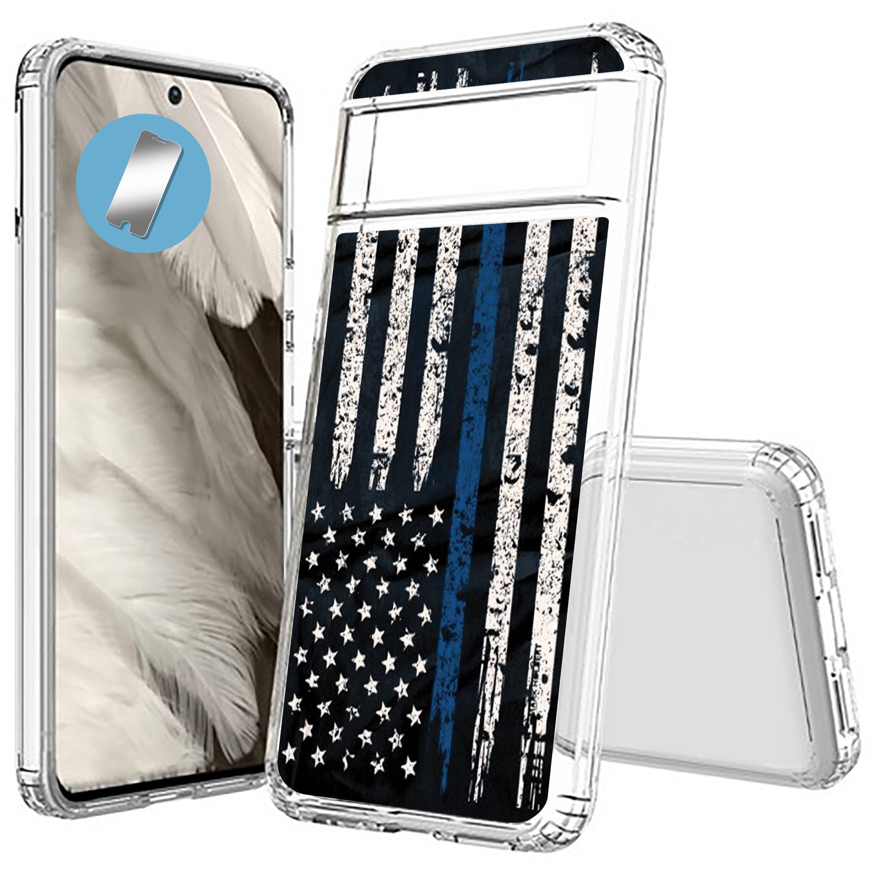 VIBECover Phone Case Compatible for Google Pixel 8a 2024, Total Guard ...