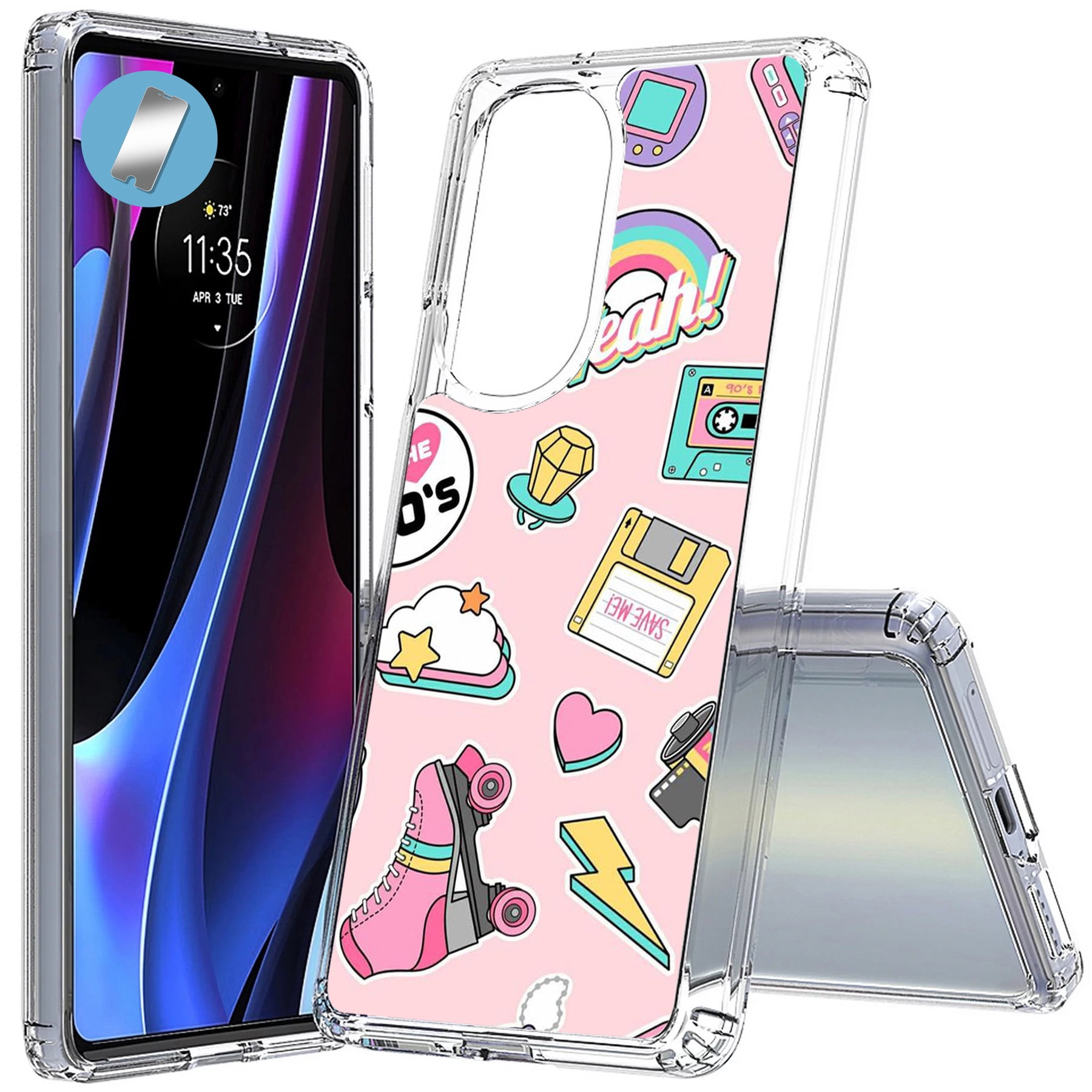 VIBECover Slim Case Compatible for Motorola Edge Plus 5G UW 2022/ Edge+ ...