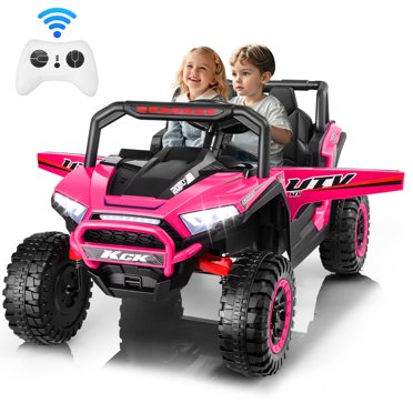 Riding Toys 24V 400W Ride On Electric UTV W/Parents Remote Control,Four ...