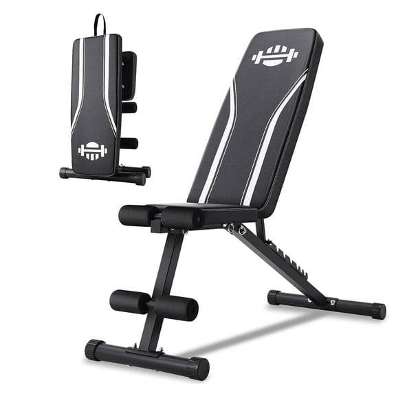 Adjustable Weight Bench,1000 LB Fast Folding Workout Bench for Home Gym ...