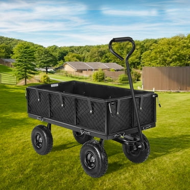 ULINE Large Foldable Outdoor Utility Wagon - Collapsible Cart for ...
