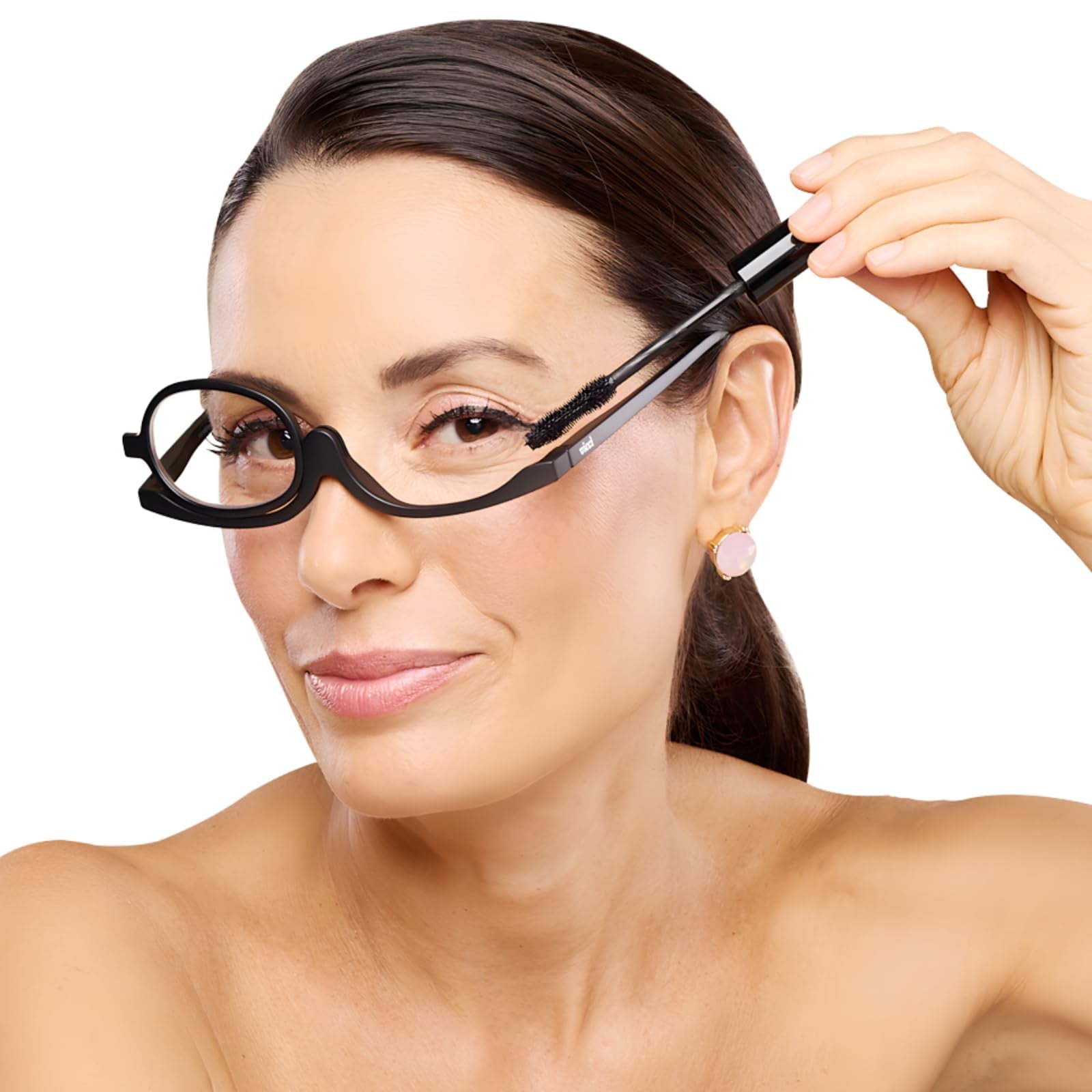 VICCI Makeup Reading Glasses, Oval Flip-up Lens Magnifying Cosmetic ...