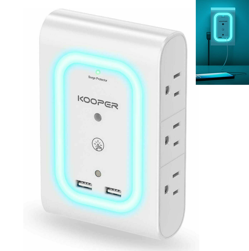 Powermania 10502 AC Plug Port (White) - Walmart.com
