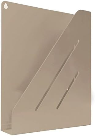 VICS Single Wall Mounted Heavy-Duty Steel Medical Chart Holder-Almond ...