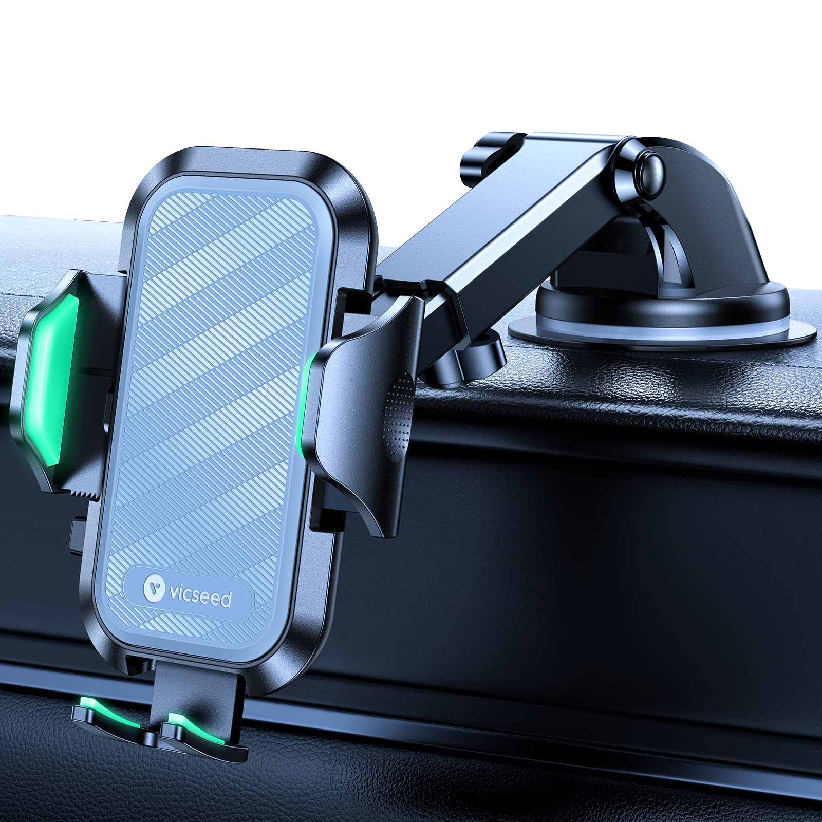 VICSEED Phone Mount for Car with [Anti-melting Anti-UV Film] Strong ...