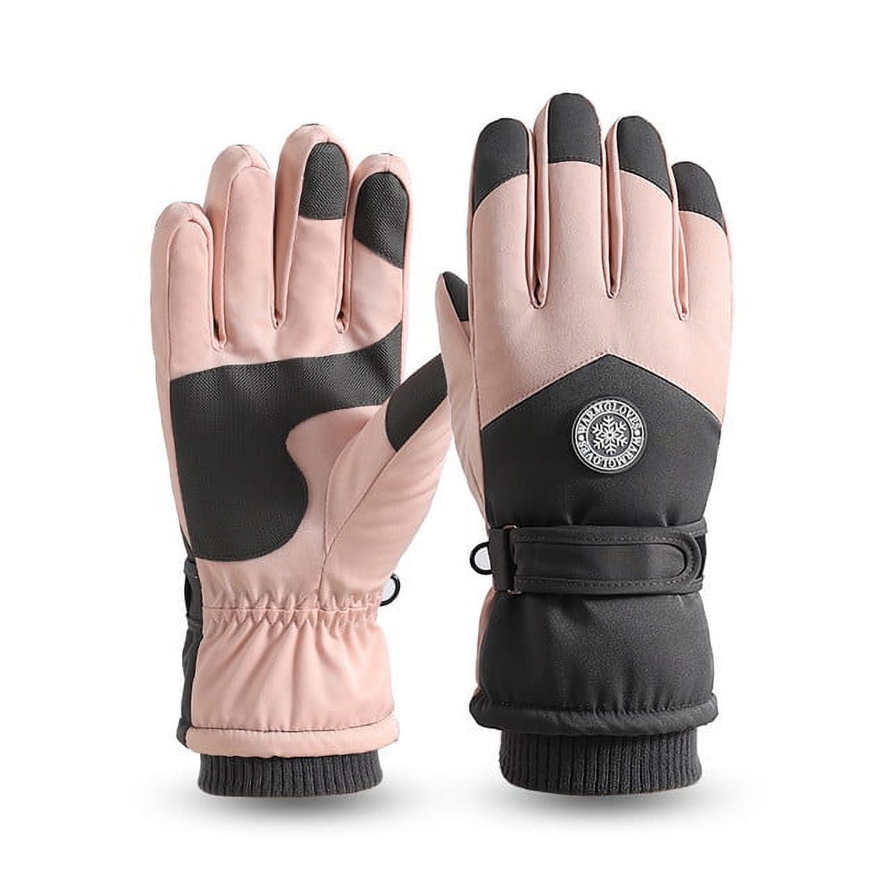 VICT POPU Winter ski gloves, super warm ski gloves, touch screen ...