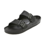 VICT POPU Womens Adjustable Waterproof EVA Flat Sandals with Double ...
