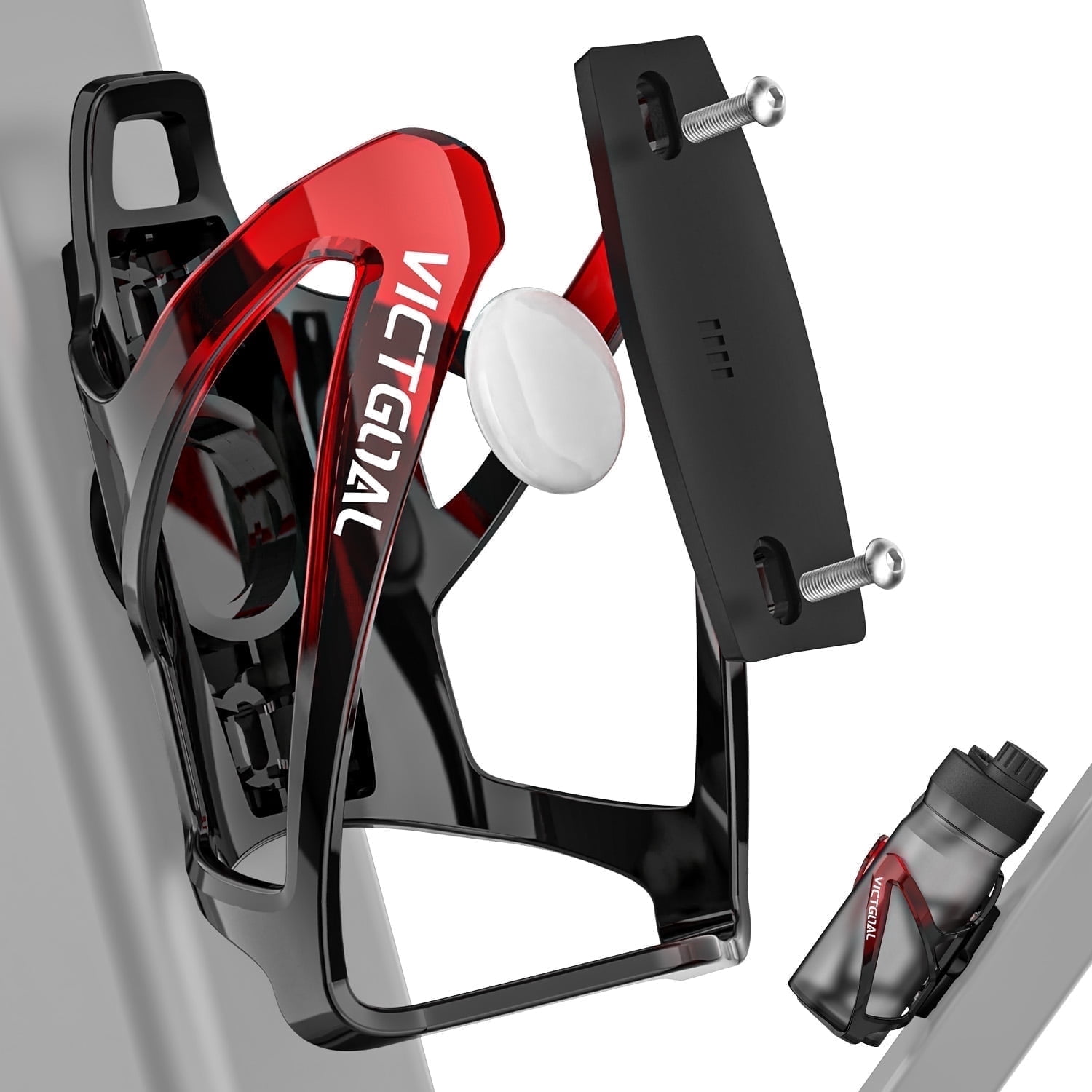 VICTGOAL Anti-Theft Bike Bottle Holder with Hidden Airtag Case ...