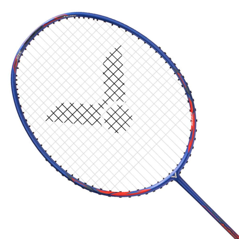 VICTOR ARS - SNP-F - 5U Auraspeed Series Strung Badminton Racket , Blue ...