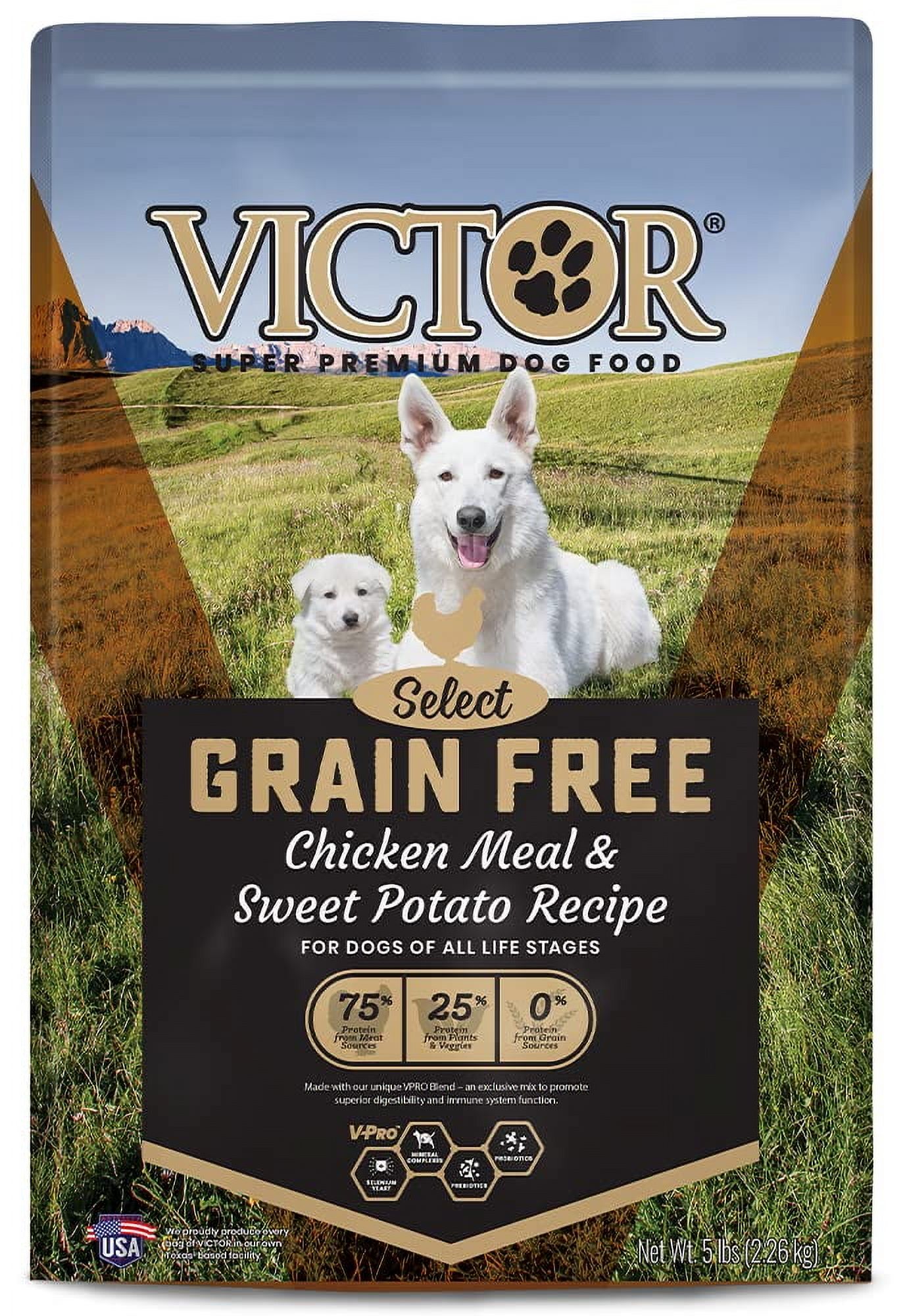 VICTOR Super Premium Dog TMA2 Food - Grain Free Chicken Potato Recipe ...