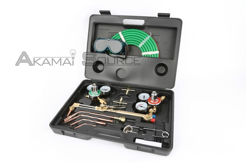 VICTOR Type Gas Welding & Cutting Kit Oxygen Oxy Acetylene Torch Welder ...