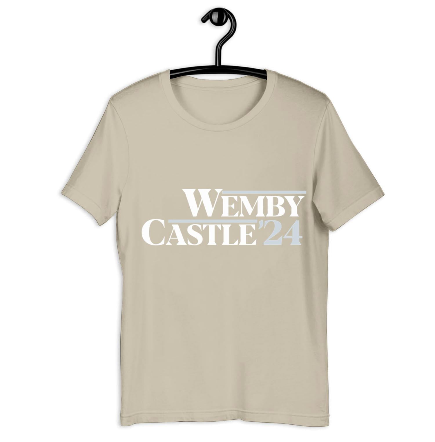 VICTOR WEMBANYAMA & STEPHON CASTLE T-SHIRT San Antonio Basketball ...