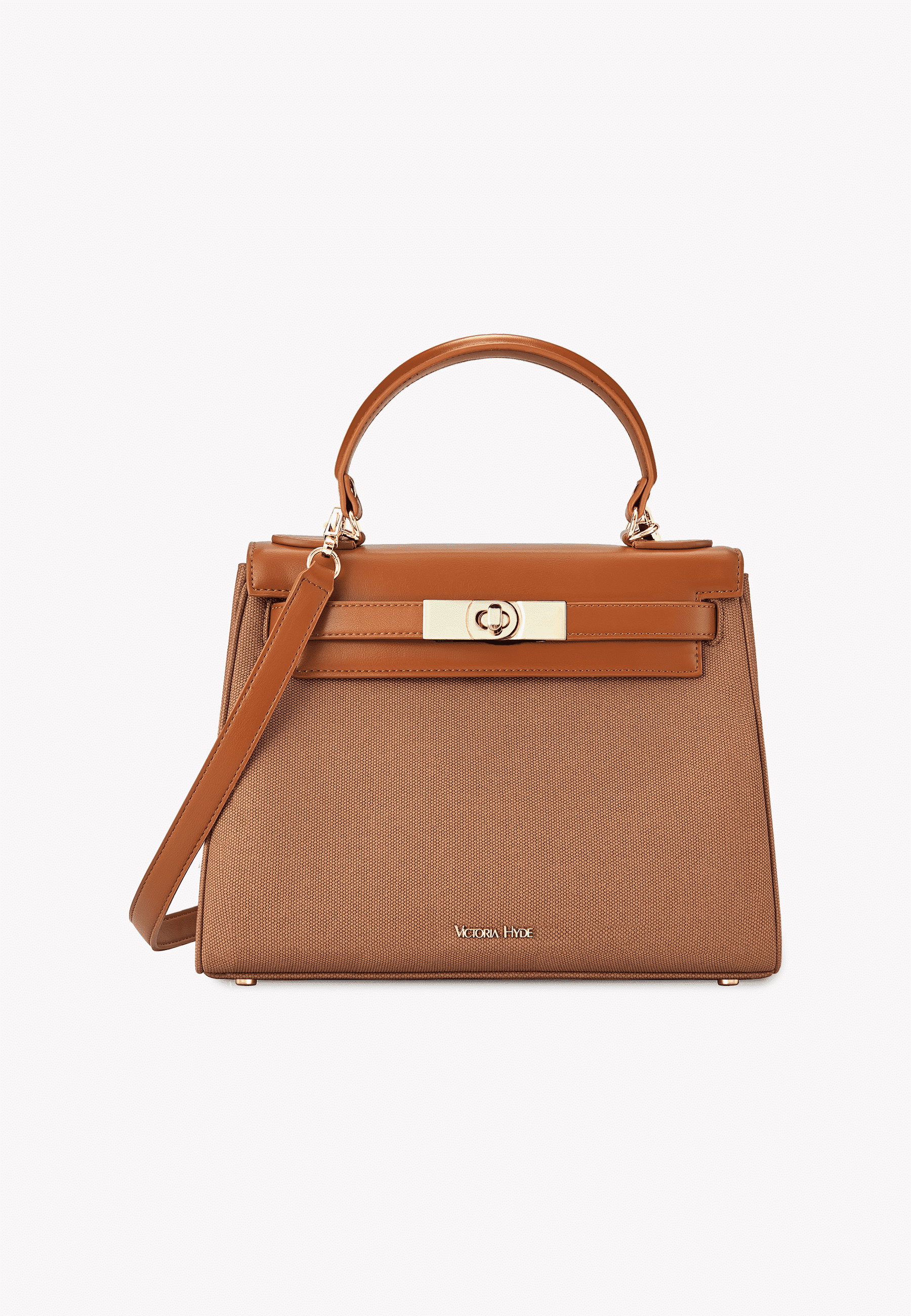 VICTORIA HYDE LONDON Victoria Handbag with Gold Hardware - Walmart.com